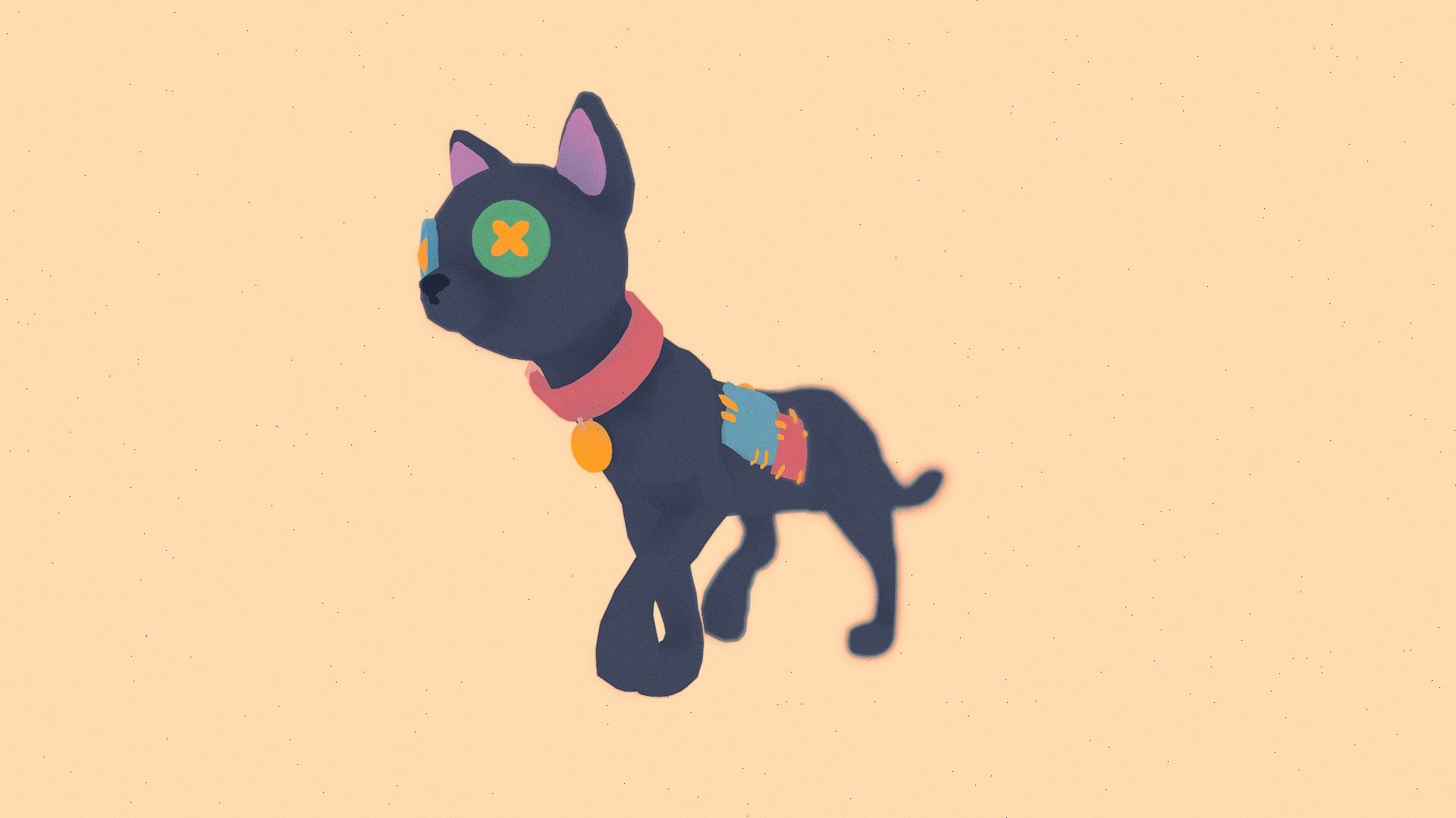 Cat Plush Animations - 3D model by Nicole Verberne (@Niceul) [4555947 ...