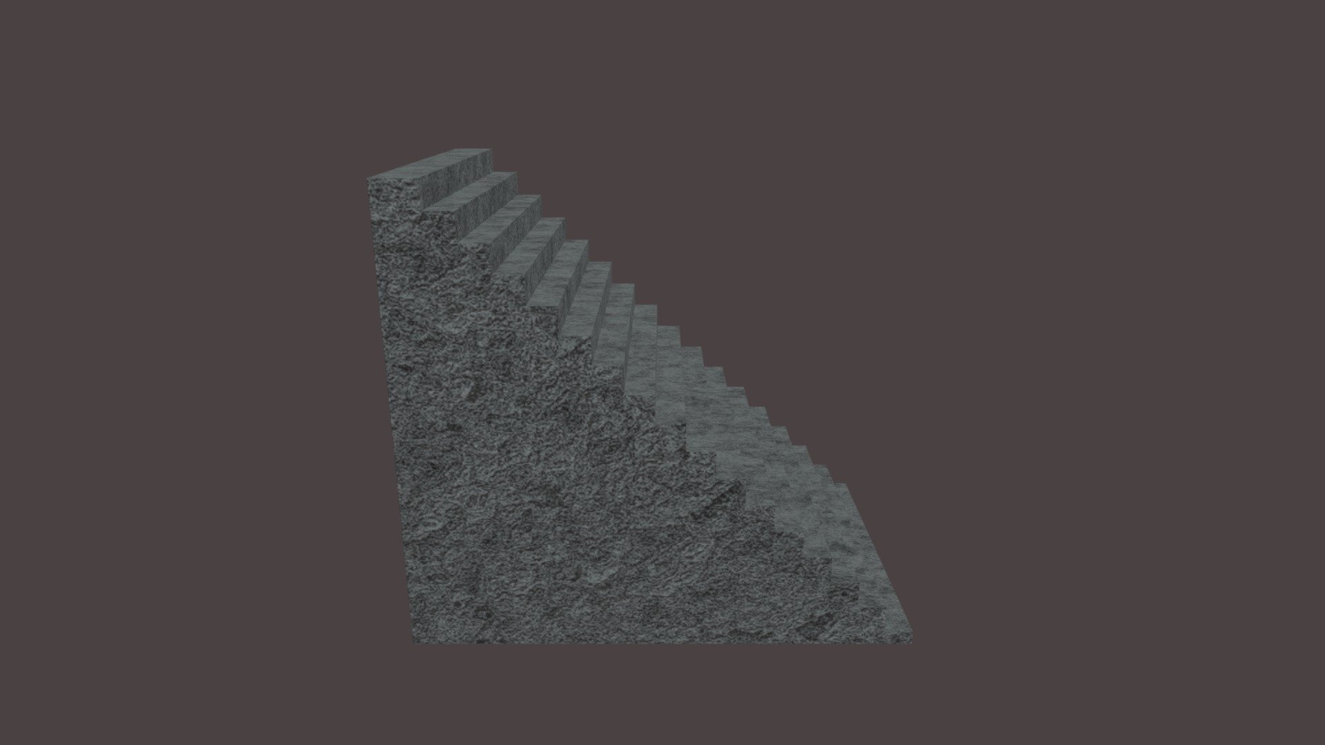 Concrete Stairs - Download Free 3D model by Someone (@kolyachipurko ...