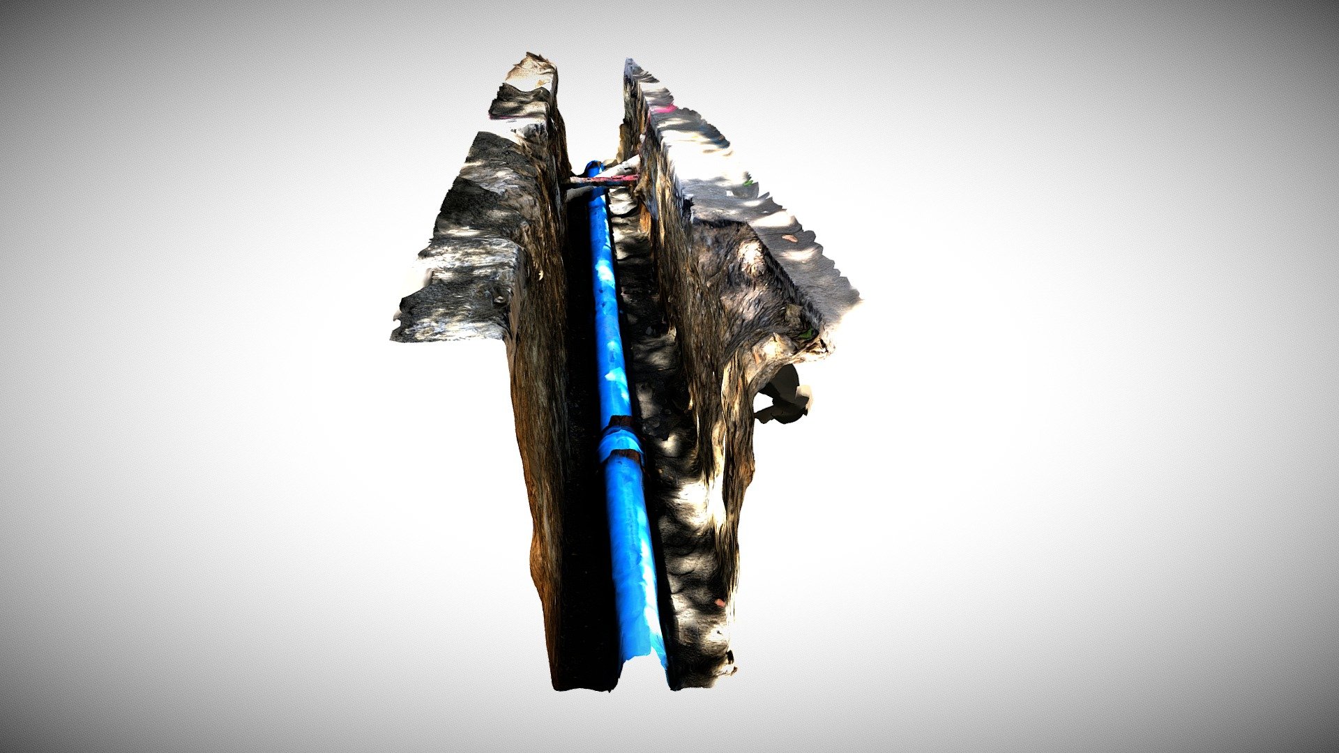 Trench 3D Model - 3D model by D. Zekkos' Research & Consulting Group ...