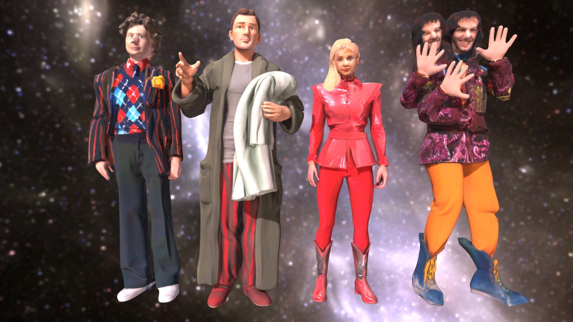 H2G2-GANG (The Hitchhiker's Guide to the Galaxy) - Download Free 3D ...