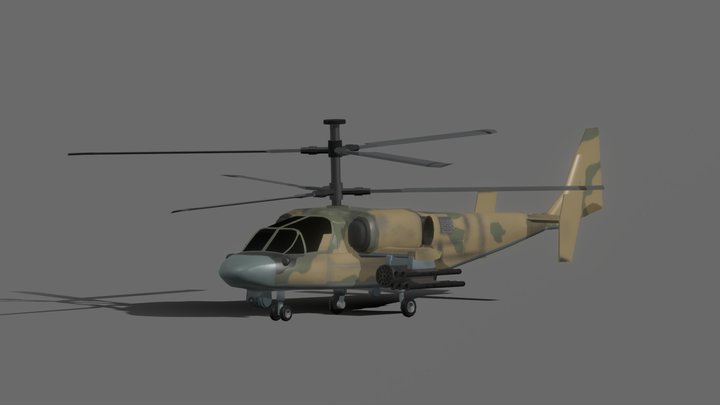 Ka-52 3D models - Sketchfab