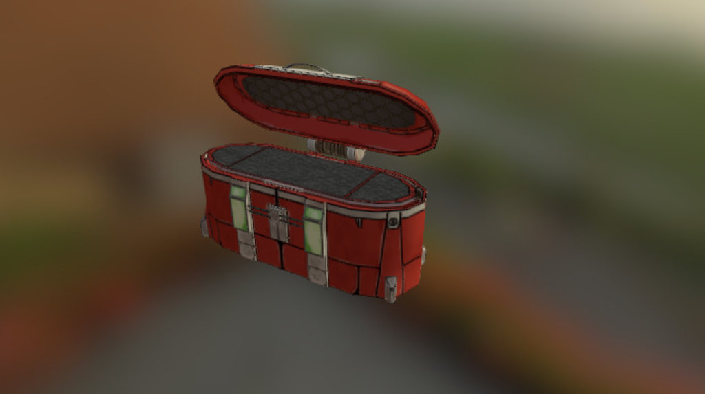 Borderlands LootCrate - 3D model by mattciavarella [455f913] - Sketchfab