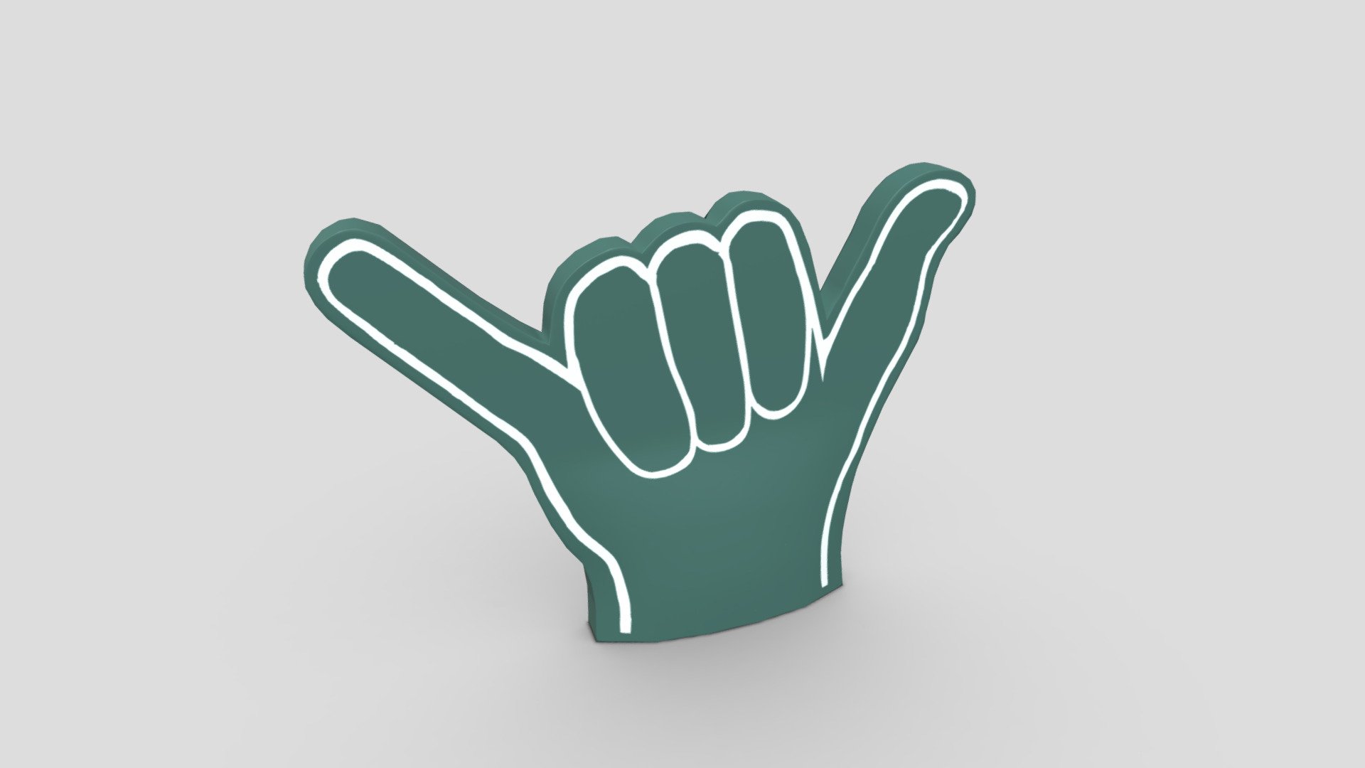 Foam Finger 4 - Buy Royalty Free 3D model by plaggy [45602a4 ...