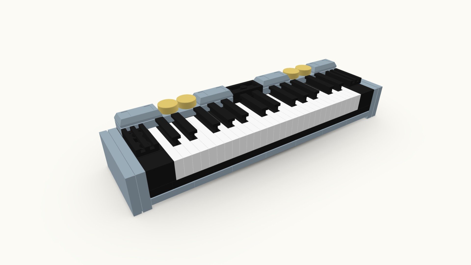 LEGO Micro Synth Piano MOC [#0200] - Download Free 3D model by The ...