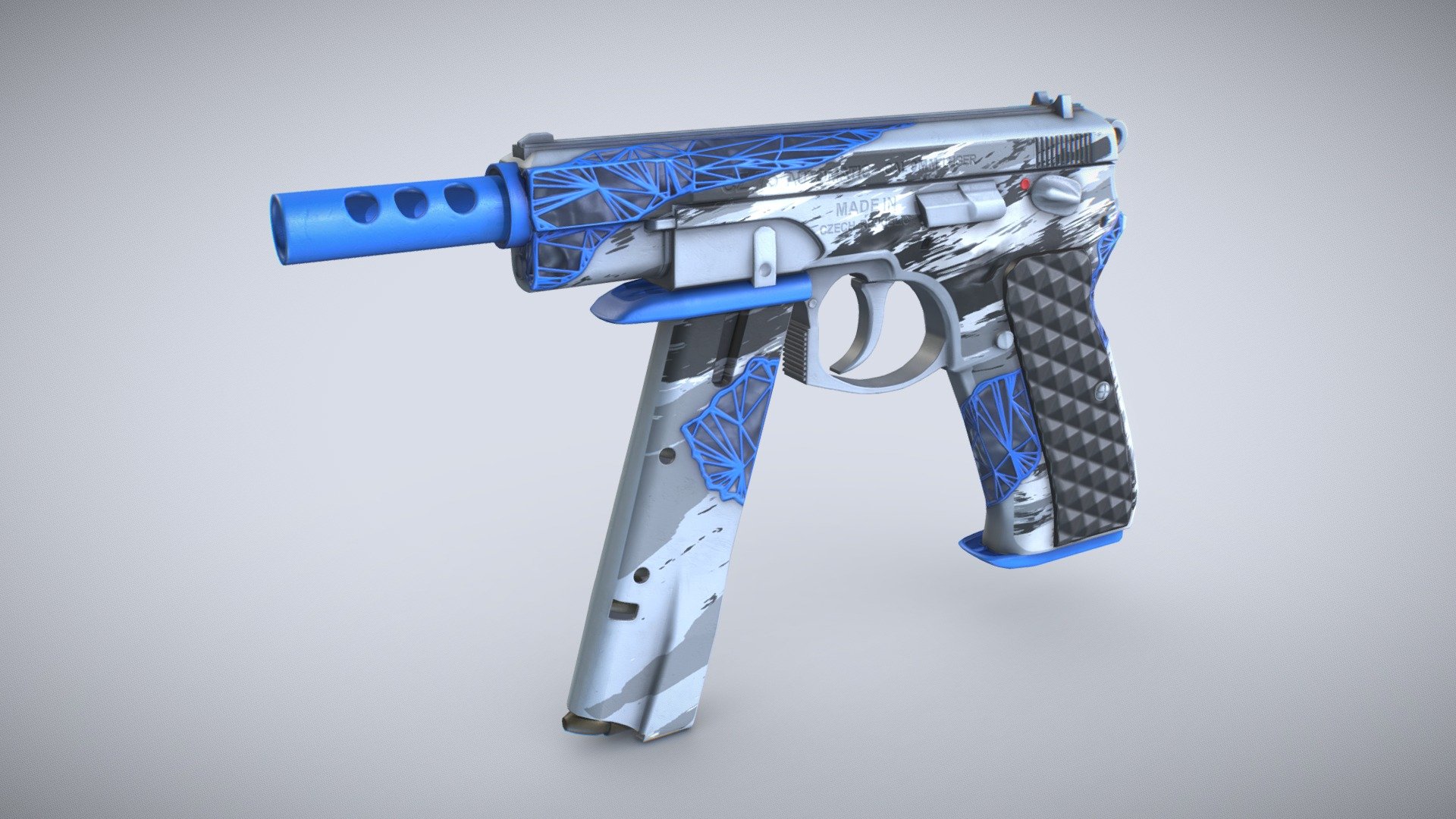 CZ75-Auto / Patched - 3D model by G-99Factory (@ViktorMishin) [45627fc ...