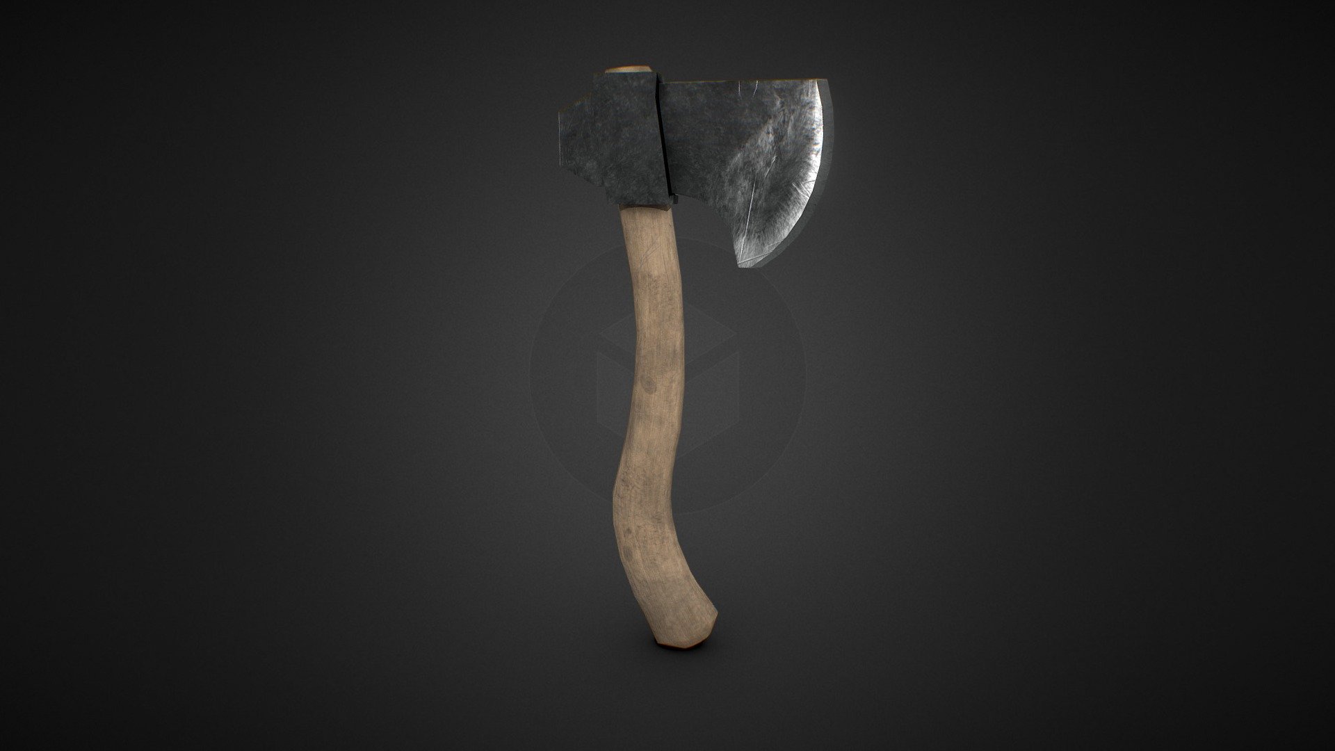 One-handed Axe 2 - 3D model by Sord (@alexandersord) [4562b06] - Sketchfab