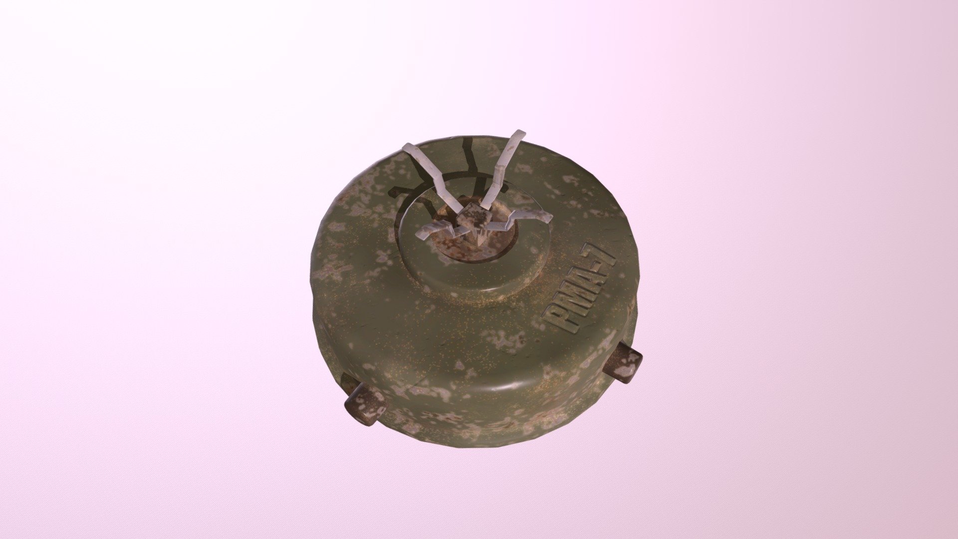 Antipersonnel Mine - 3D model by Raptor (@reptileye) [4564008] - Sketchfab
