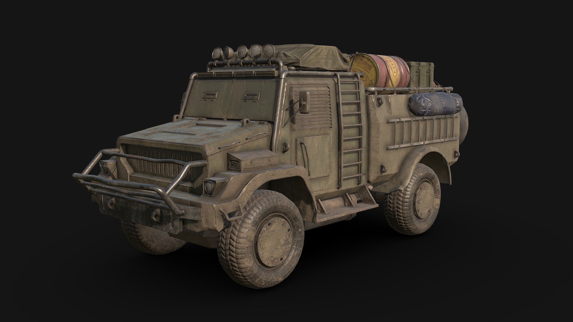 "Nomad" combat vehicle - 3D model by curichenkow [45644d1] - Sketchfab