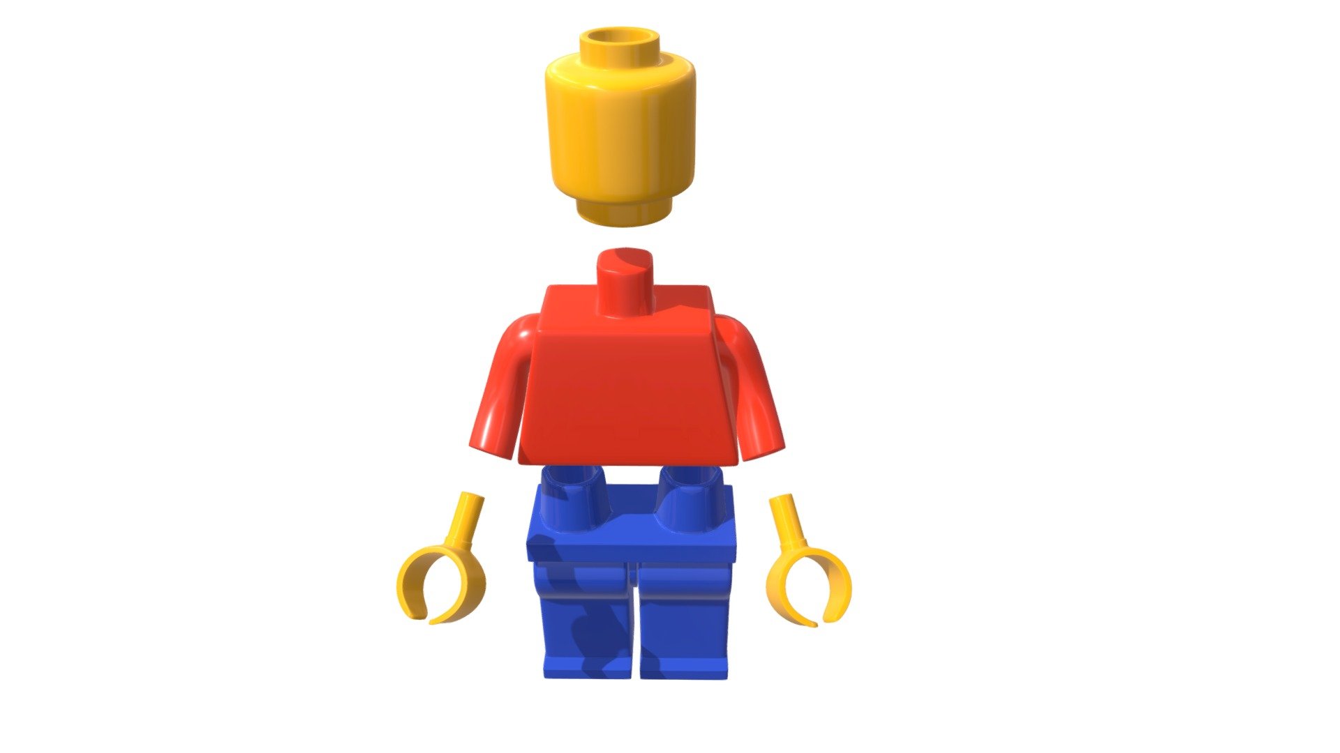 Lego figurine - Download Free 3D model by Citron Vert (@citron.vert ...