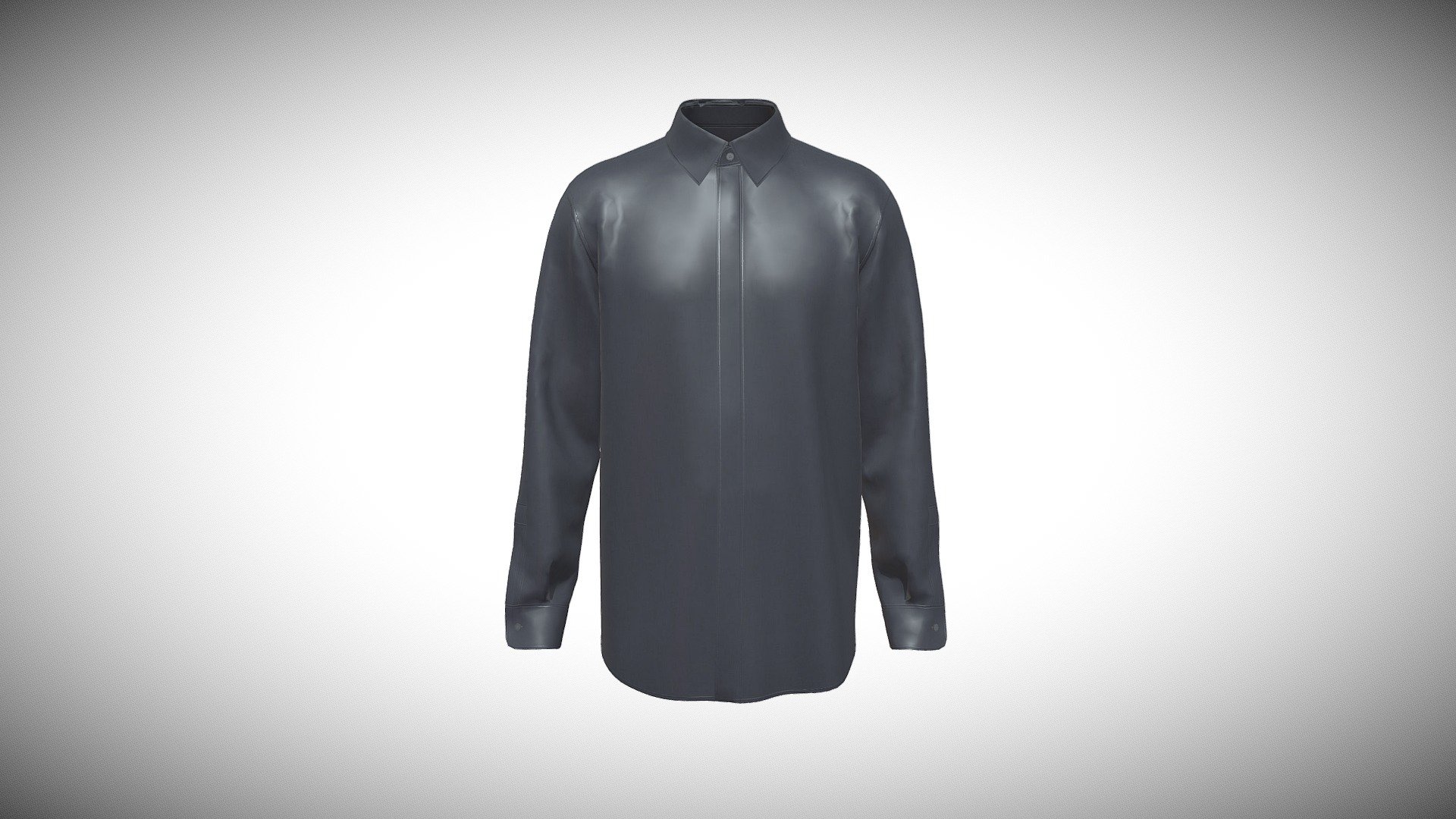 Men Shirt - Single Color - Buy Royalty Free 3D model by Clothing Axis ...