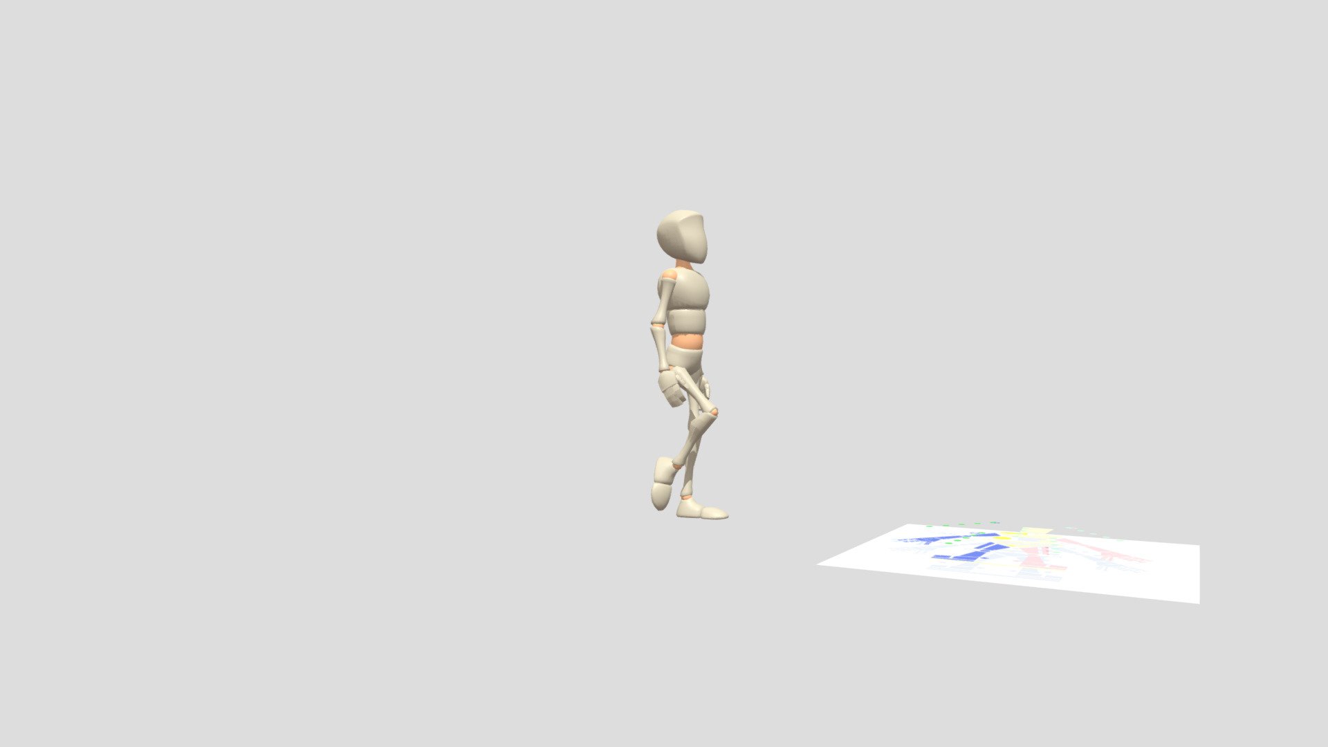 Walk Cycle Woman - Download Free 3D model by Citeyo [4565ac5] - Sketchfab