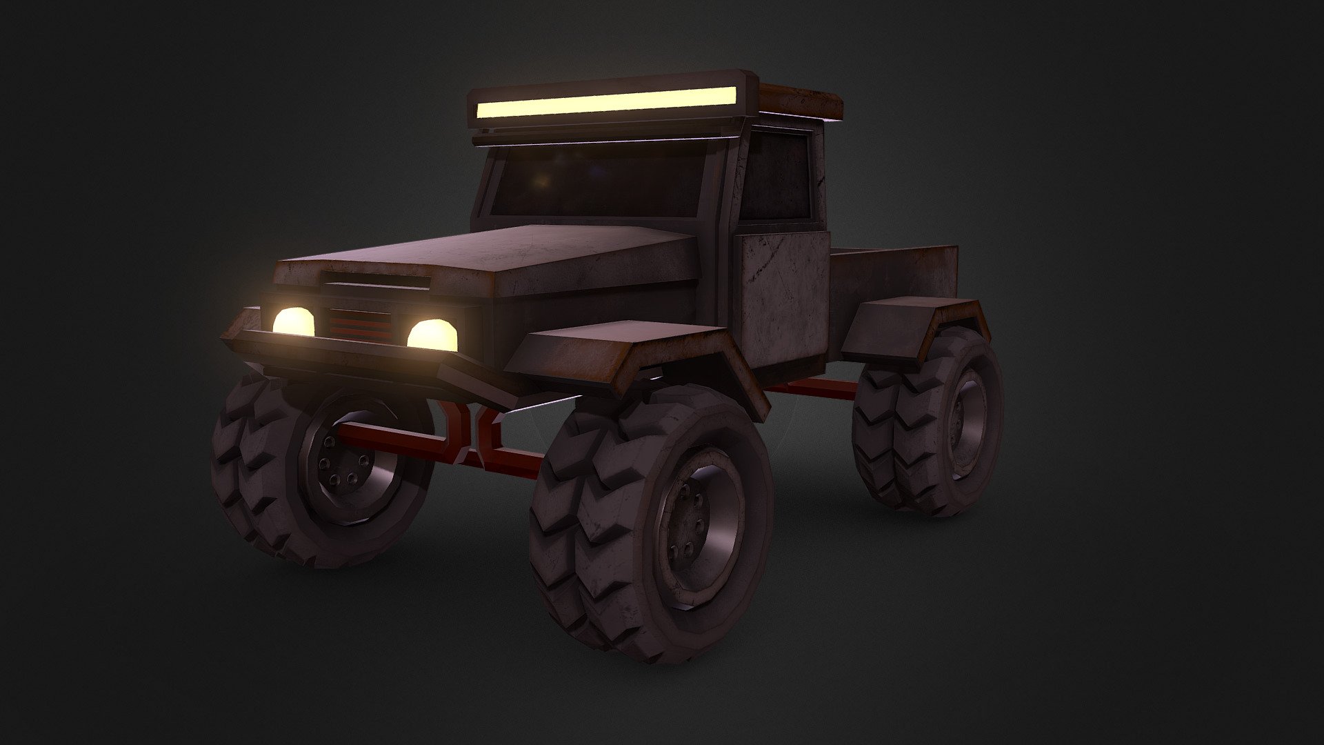 Jeep Vehicle [GameReady] - Download Free 3D model by Mark Peters (@mark ...