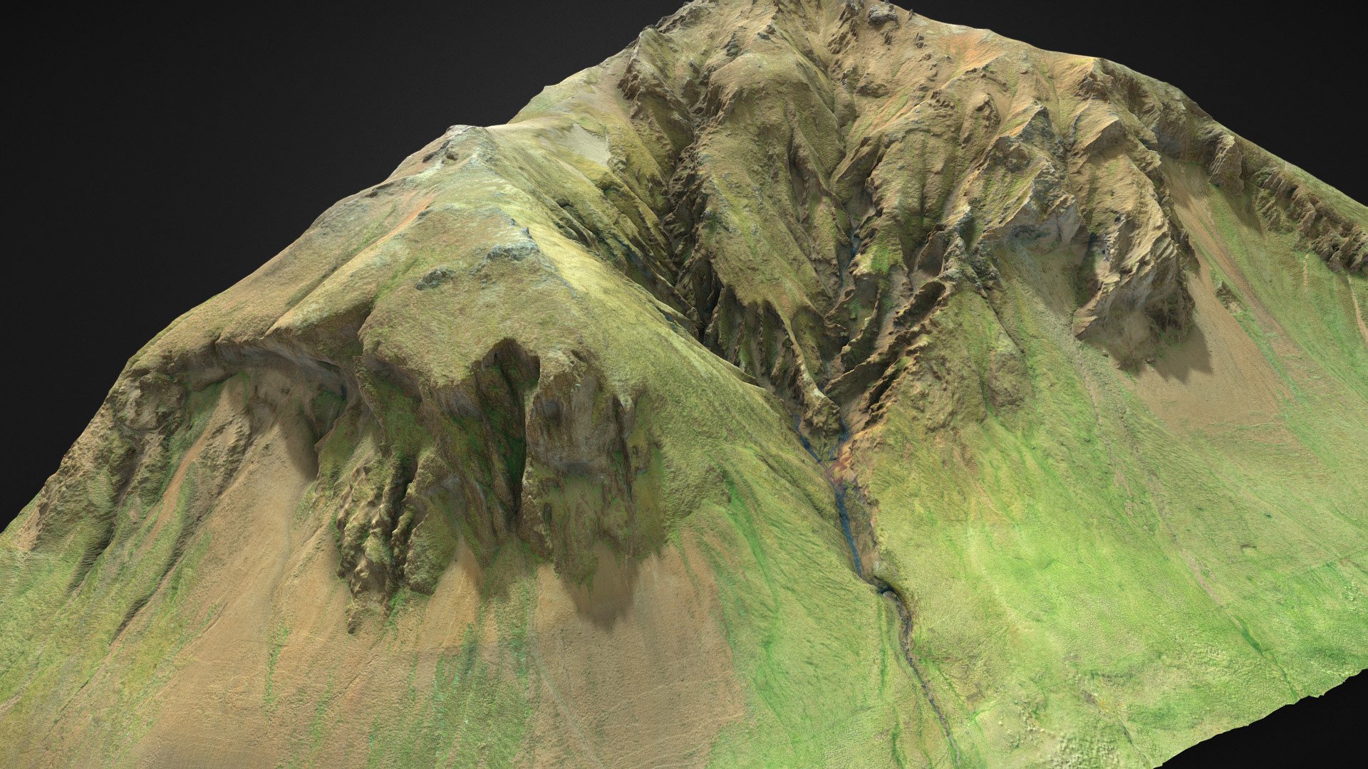 Icelandic Mountain Side - 3D model by Pers Scans (@perz_scans) [456671f ...