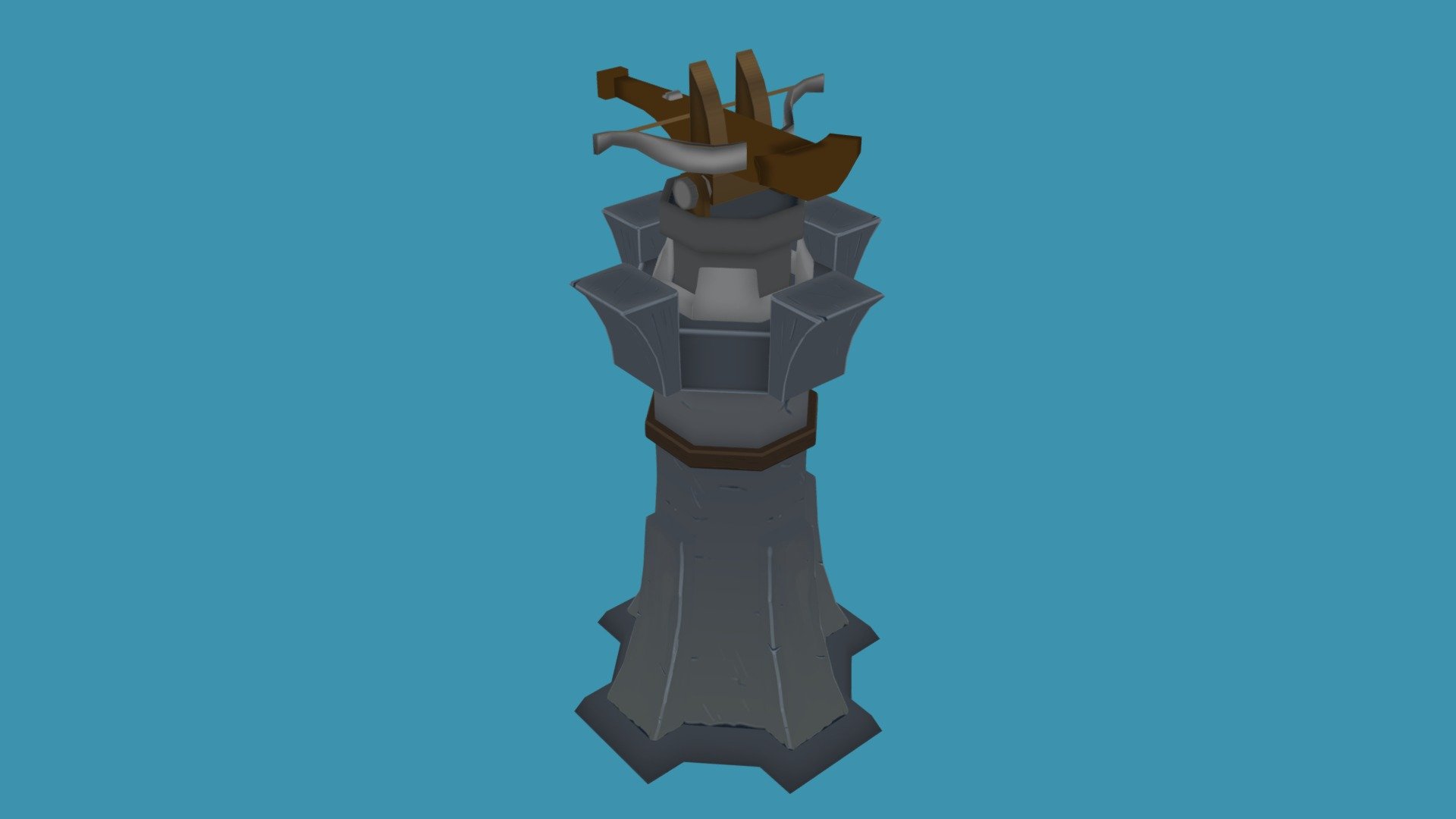 Crossbow Tower - Download Free 3D model by Erdann (@nunesands) [4566900 ...