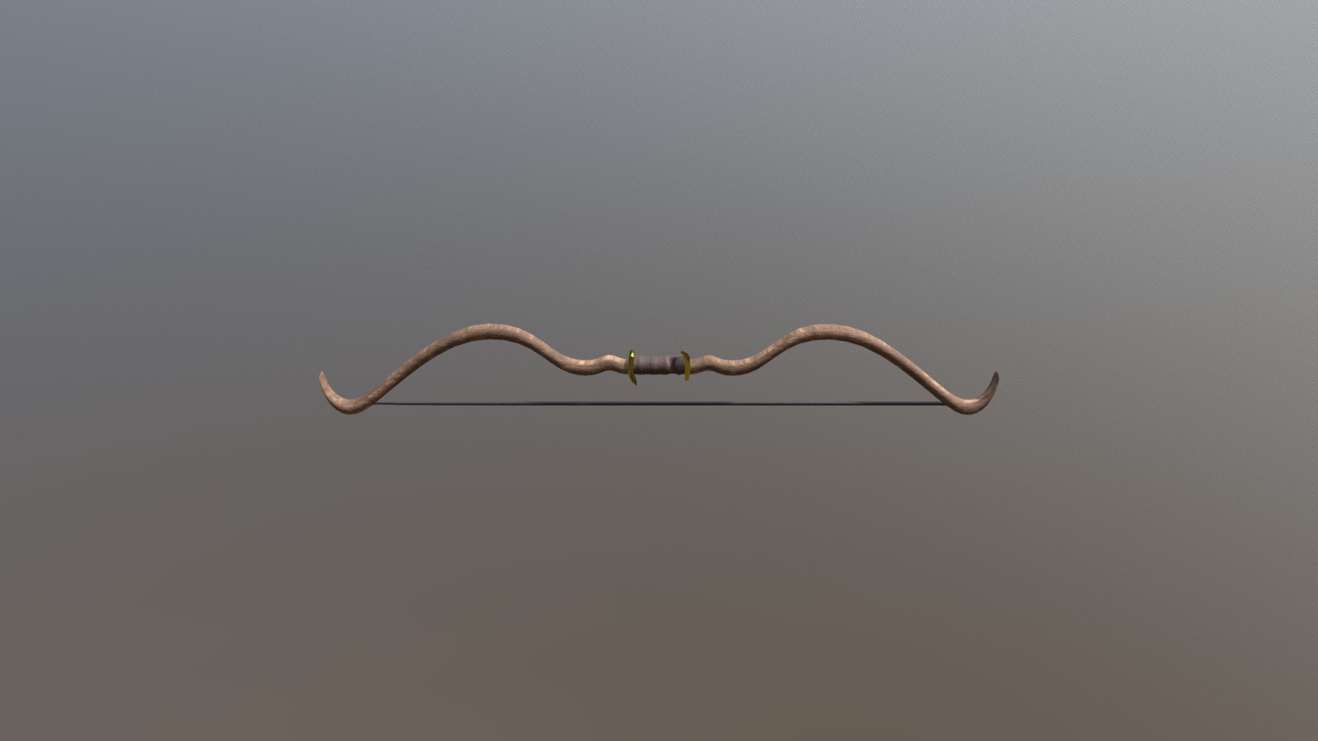 Wooden Archery recurve bow - High Poly - 3D model by Harry McNeill ...