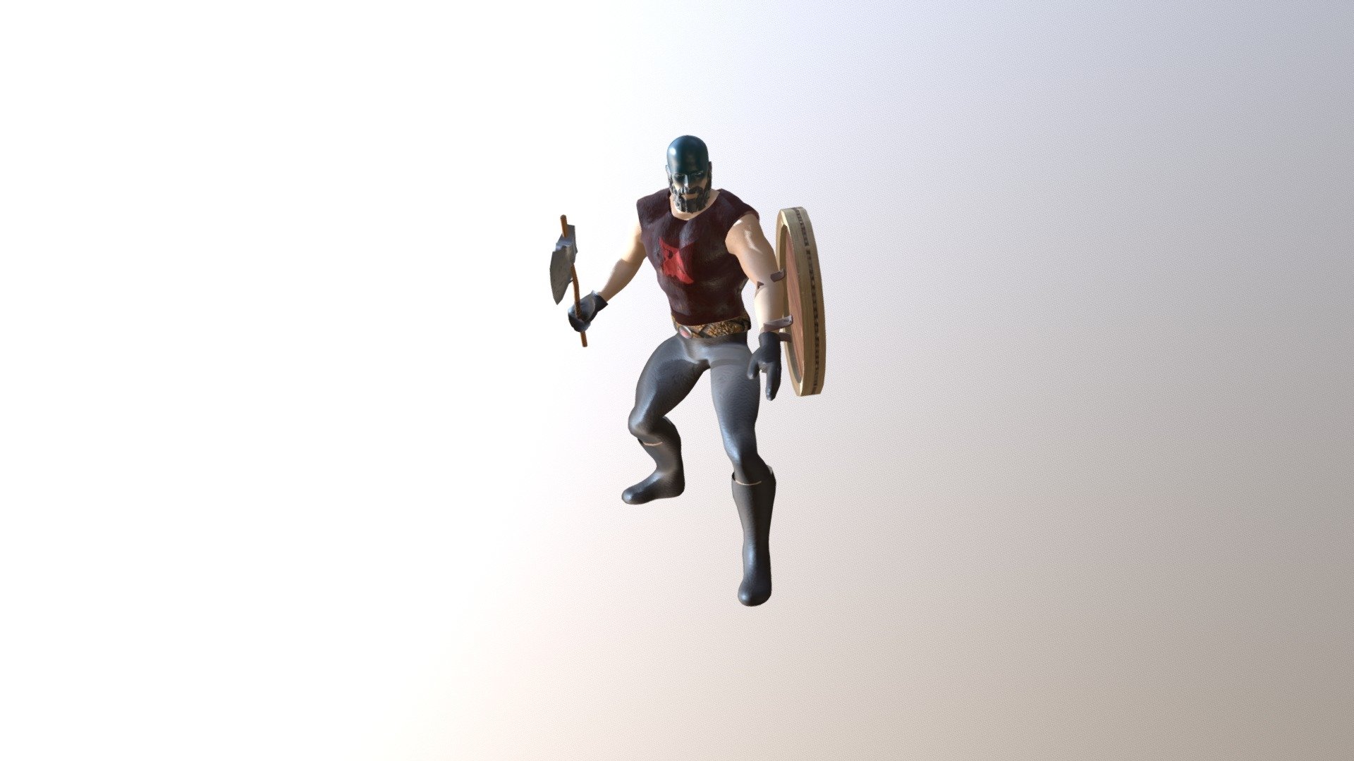 Cult Soldier - Attack - 3D model by Salman Ali Virk (@salmanali ...
