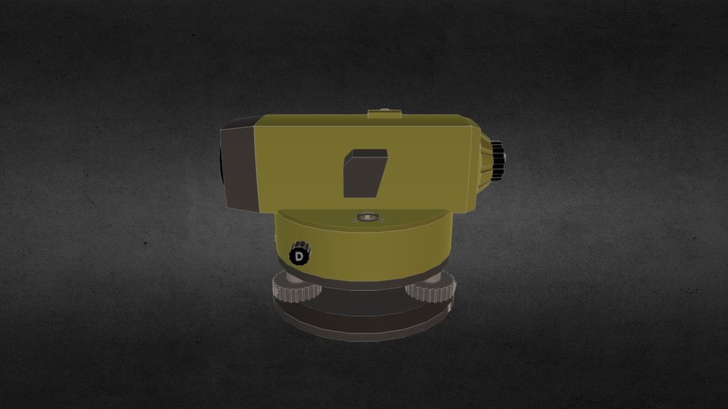 Automatic Level with letters - 3D model by Ammonite (@rickharris7 ...