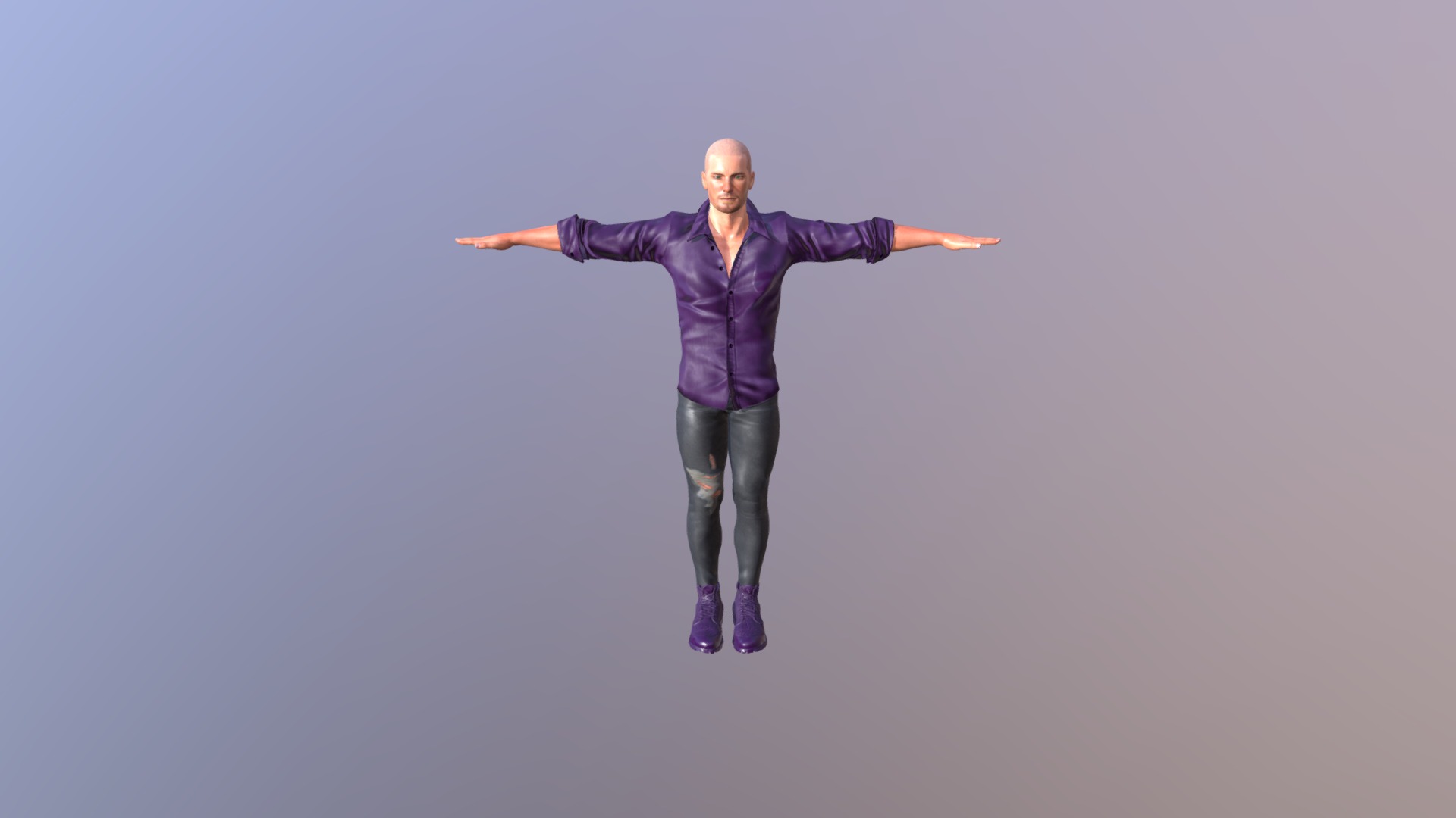 Principal character - 3D model by alvarogti [456b4b3] - Sketchfab