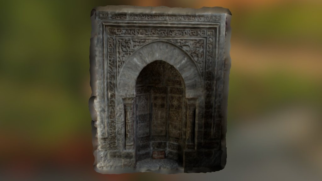 Mihrab Mosque - 3D model by Geography UGent 3D (@geographyugent ...