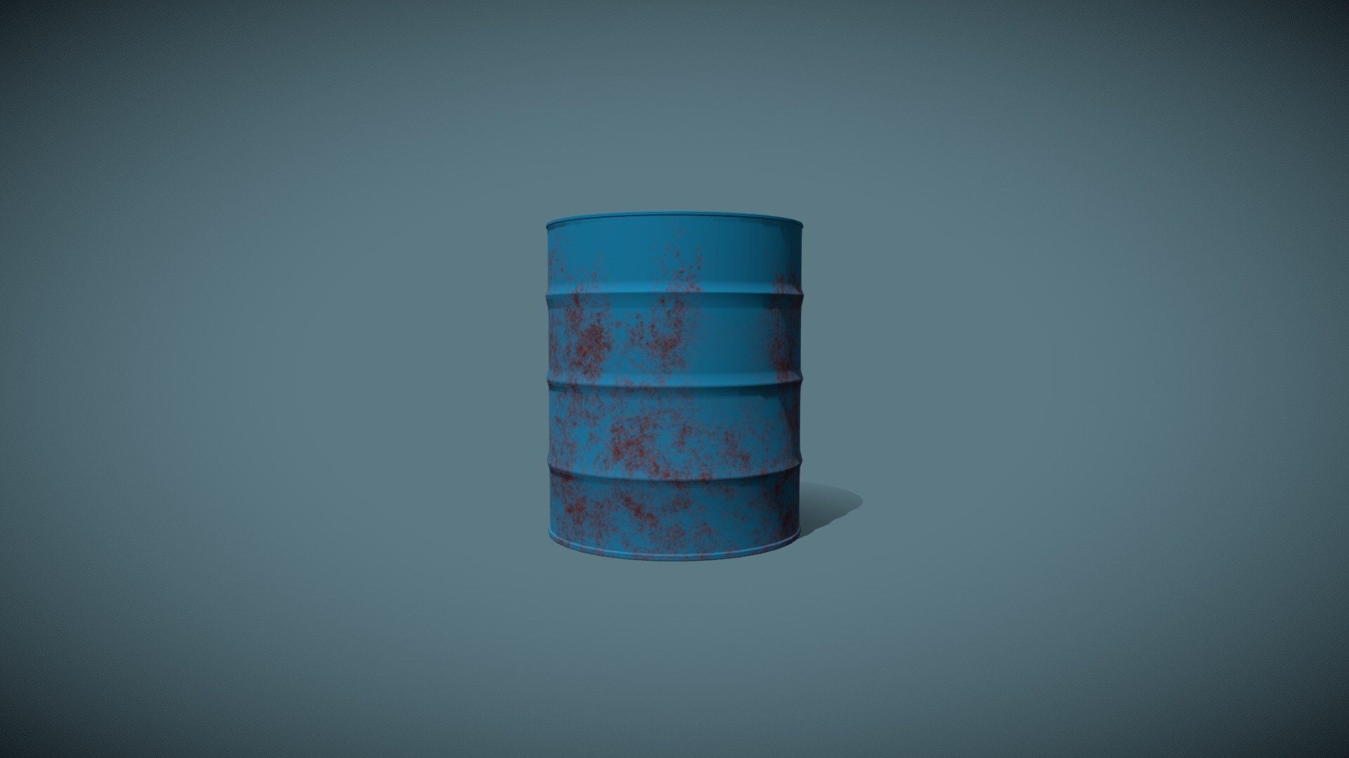 Metal Barrel - Download Free 3D model by Kemal Çolak (@kemalcolak ...