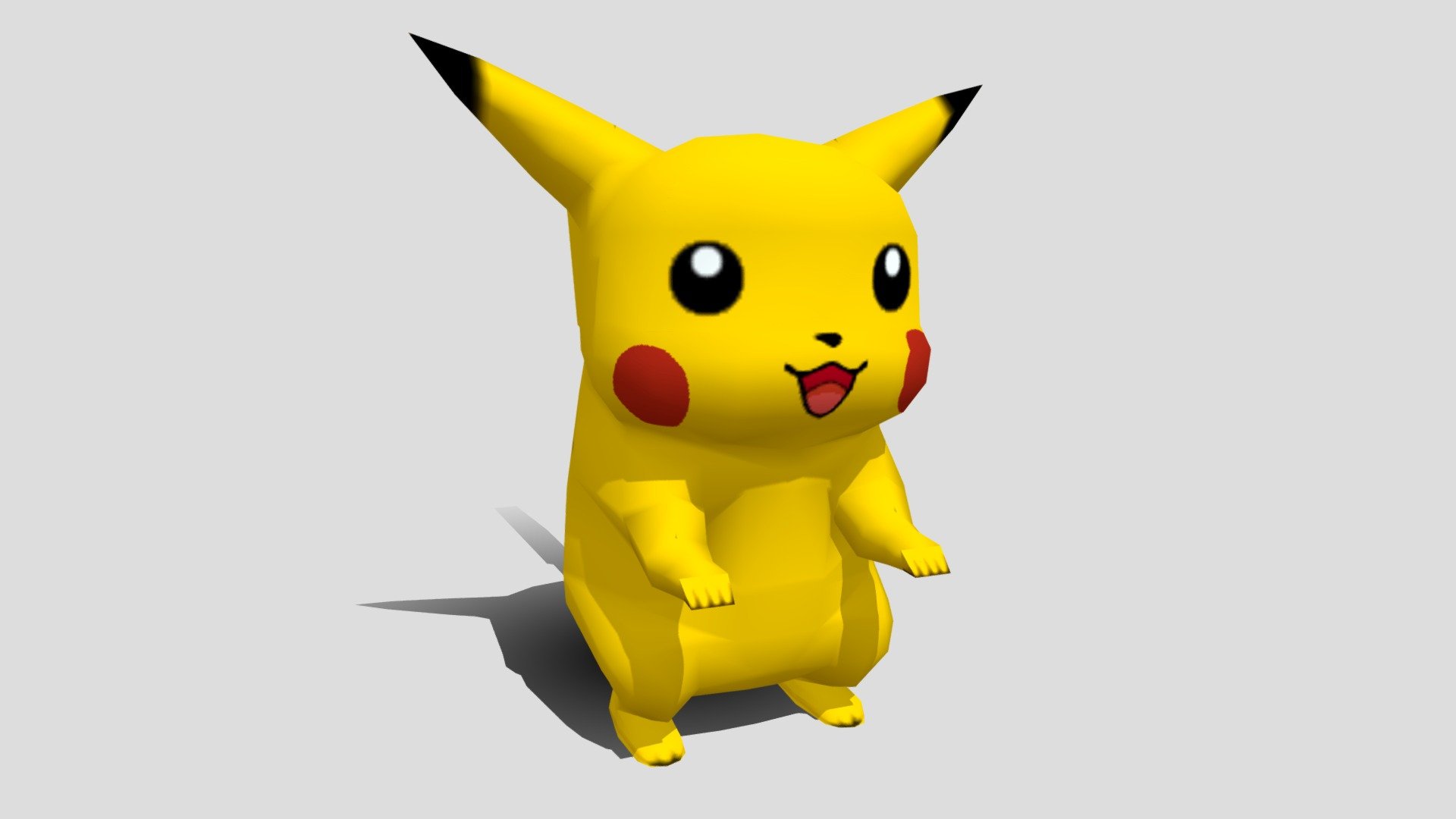 Pikachu - Download Free 3D model by Zarboy086 [456cae7] - Sketchfab