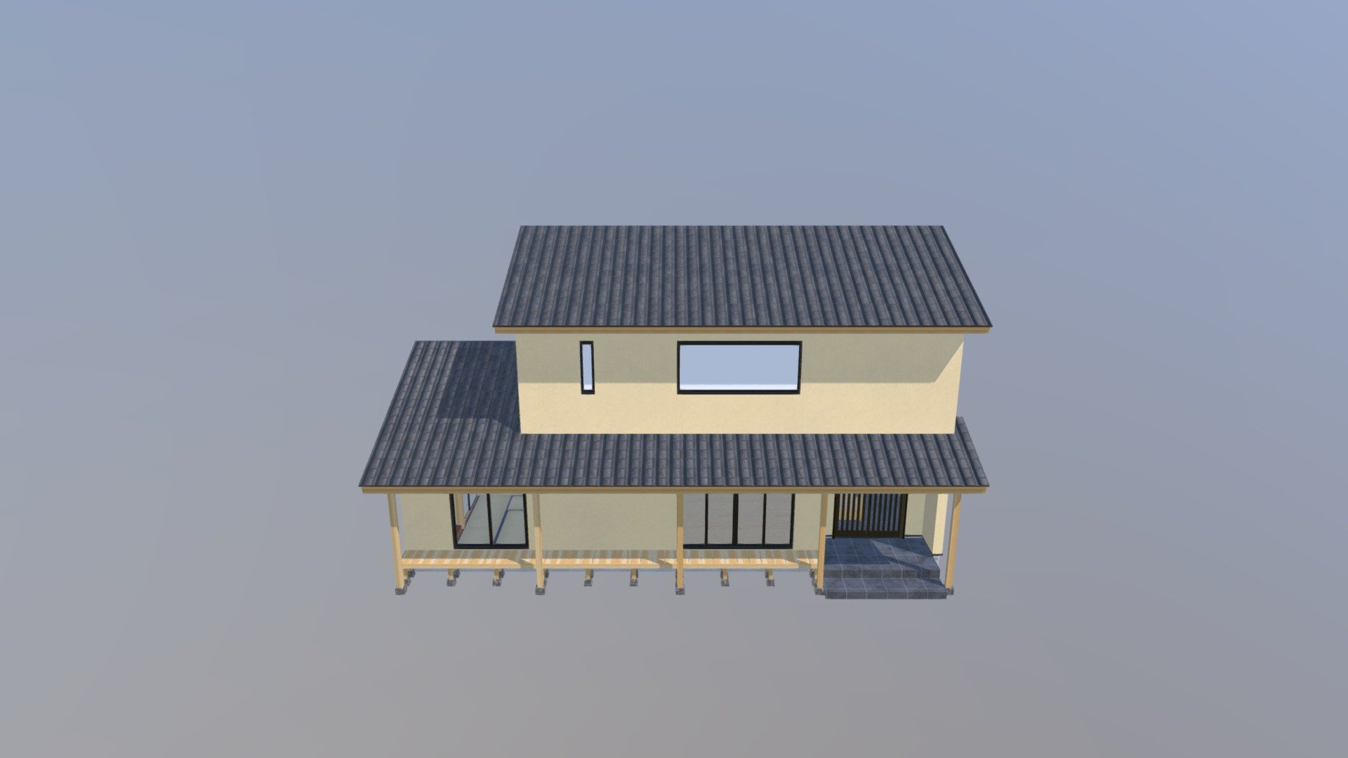 Japanese House - 3D model by VirtualAsset (@clome.haikei) [456d5be ...