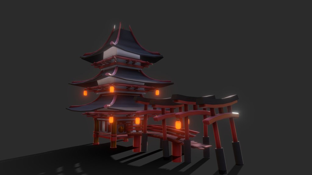 Japanese Assets - A 3D model collection by rebeccasammy98 - Sketchfab