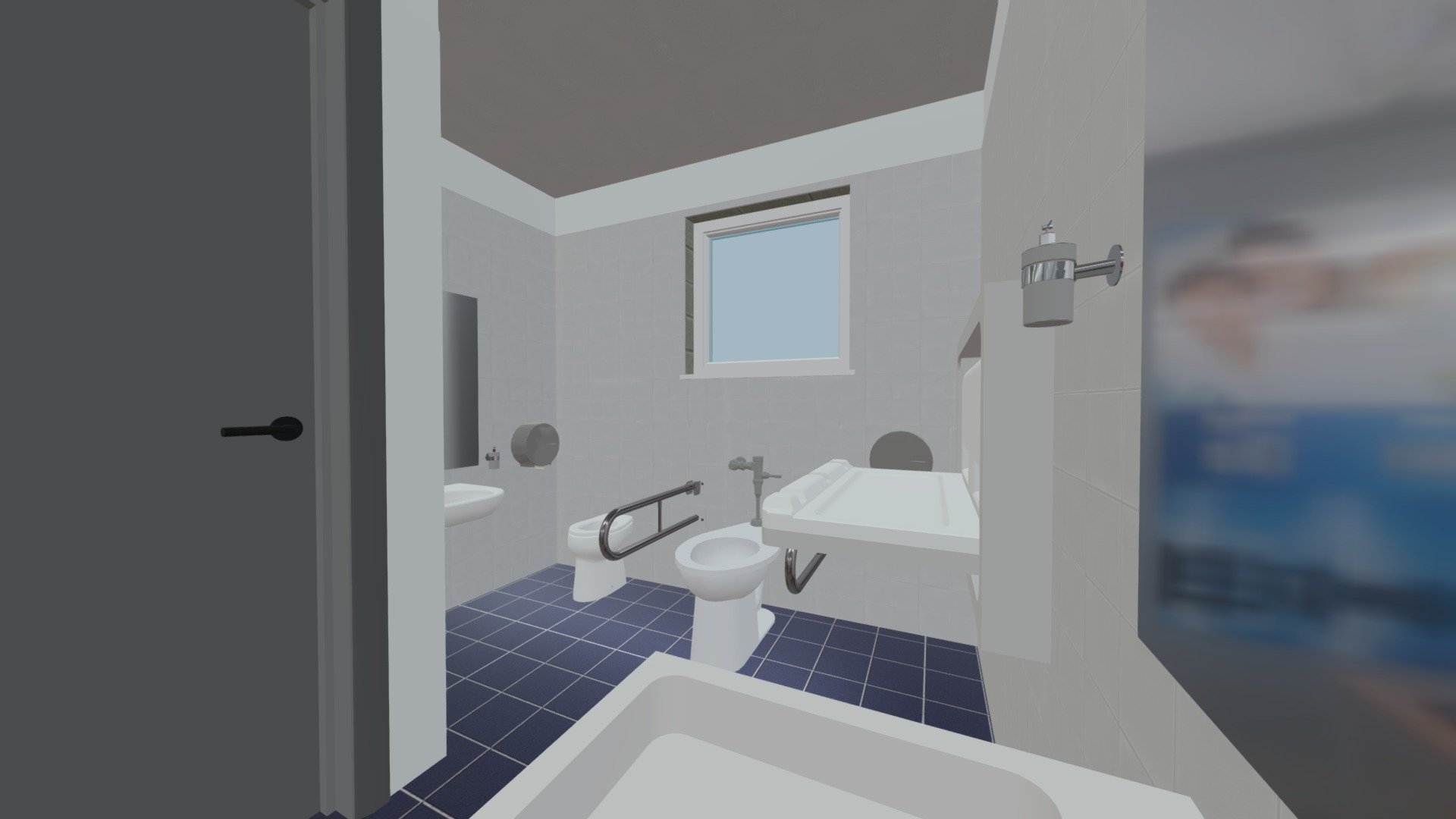 Remodelacion Baño BPGC - 3D model by ppsolarsrceicl [456f670] - Sketchfab