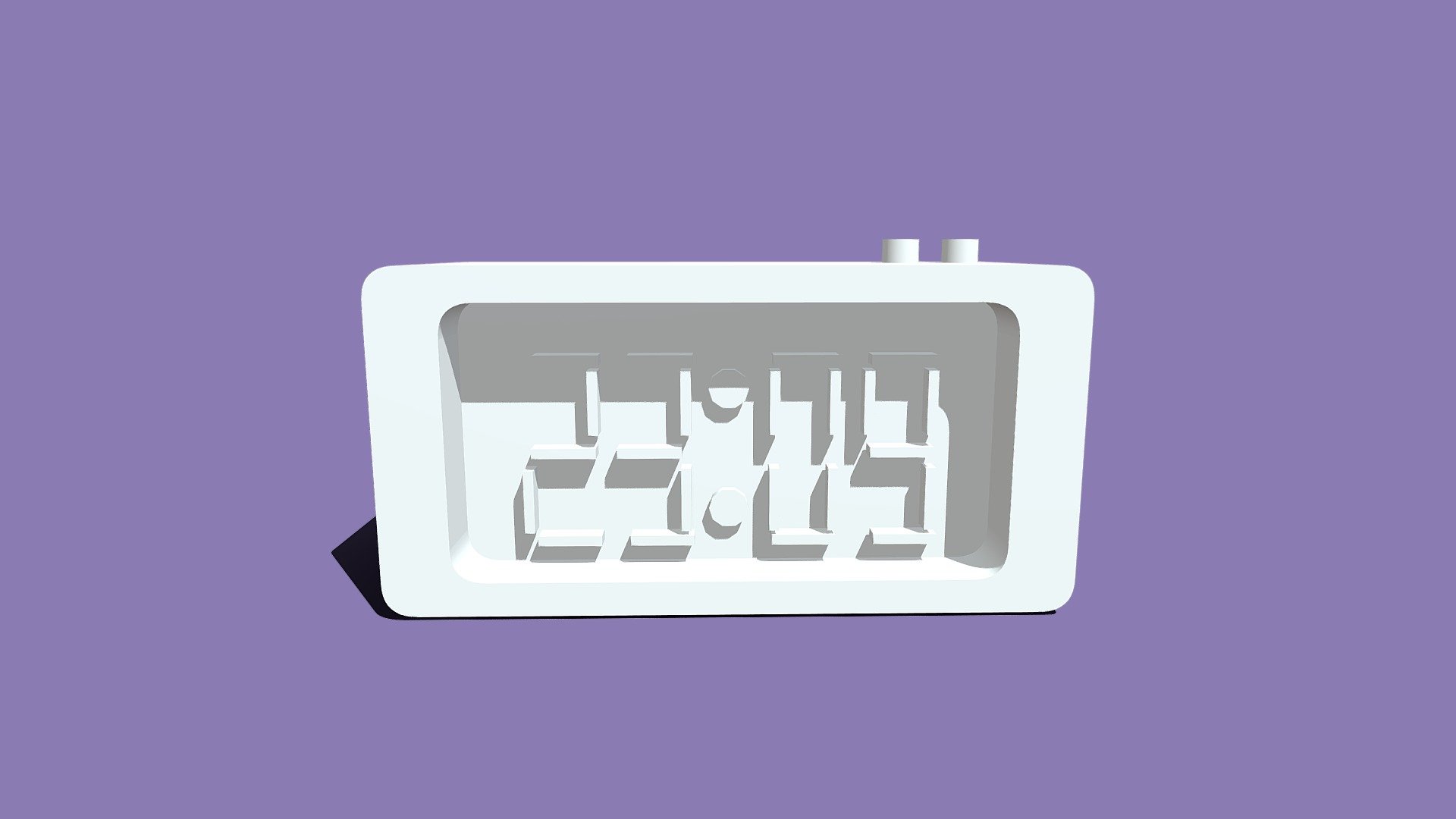 Digital_Clock - Download Free 3D model by .Krissami. [456fc79] - Sketchfab