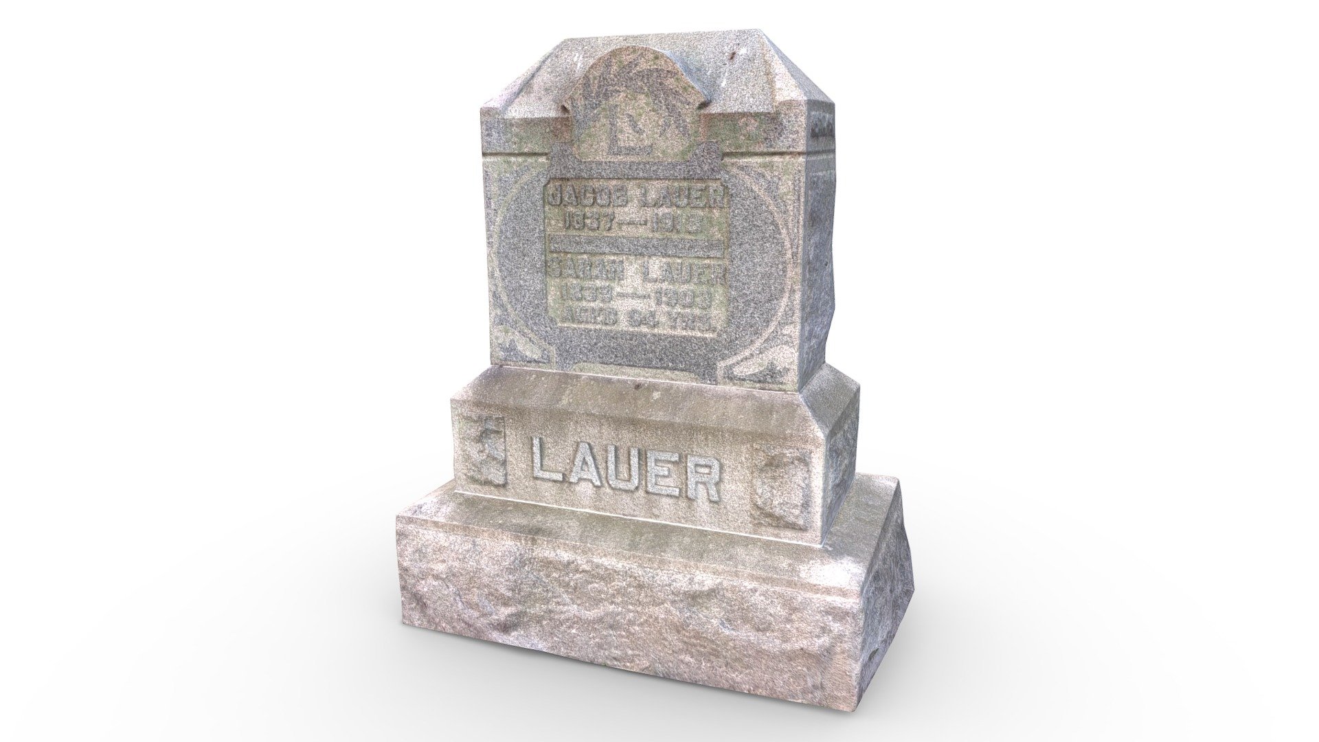 Gravestone (Game Ready / 4K PBR) - Buy Royalty Free 3D model by ...