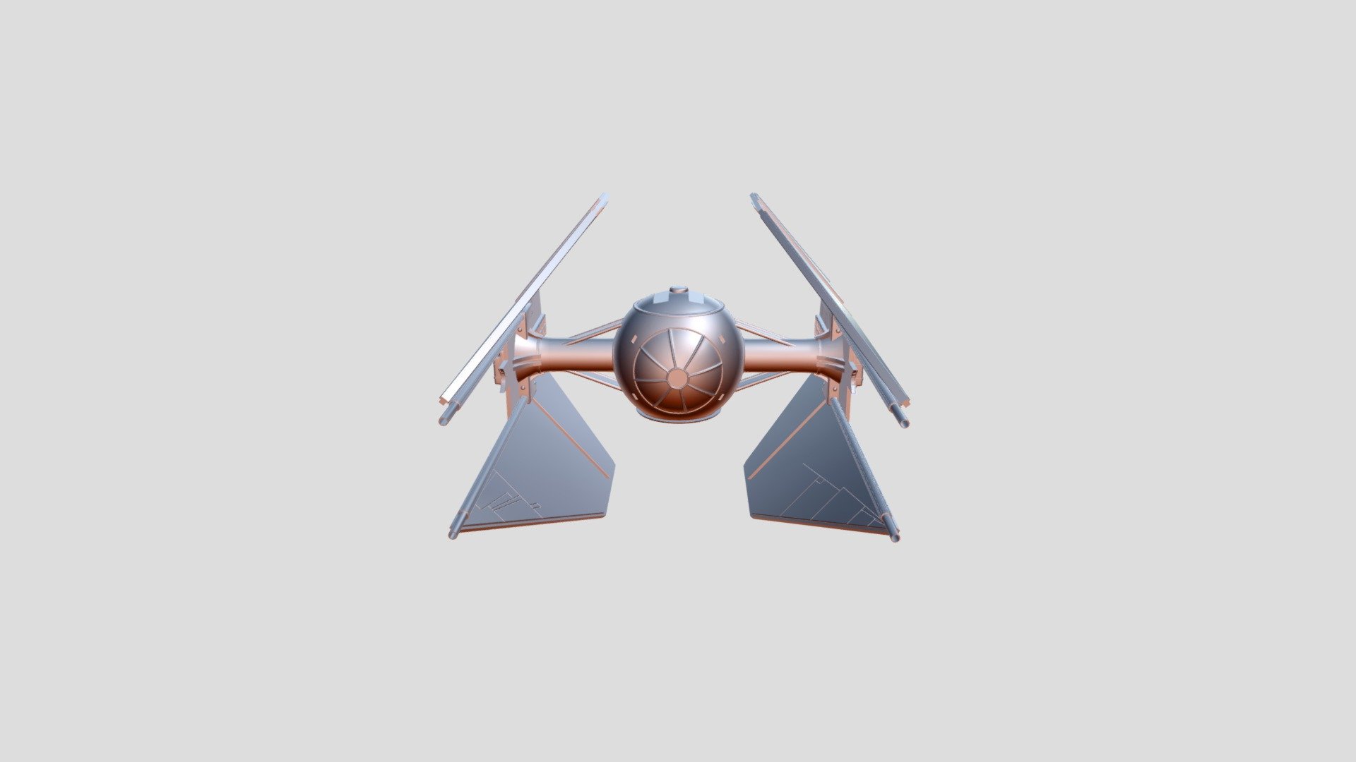 Star_Wars Fighter Plane - 3D model by beshoywagdy12 [45717cb] - Sketchfab