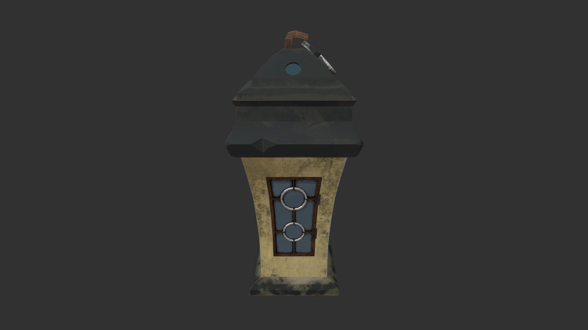 Gold Medieval Lamp - Download Free 3D model by blaze324167 [45722d5 ...
