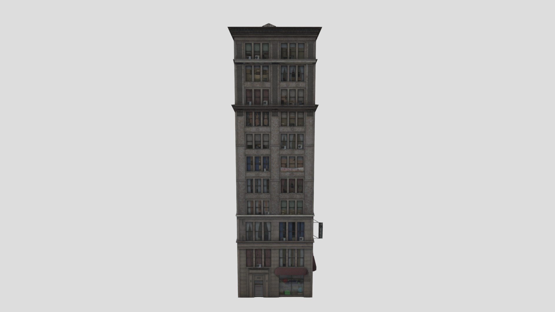 Building 44 AM234 Archmodel - Buy Royalty Free 3D model by Evermotion [4572628] - Sketchfab Store