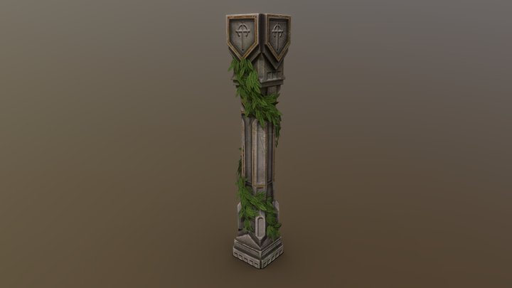 Pillar 3D models - Sketchfab