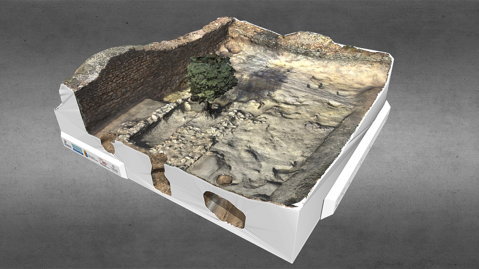 7. Sector 1000. Excavation area detail. - 3D model by ICAC [4573366 ...