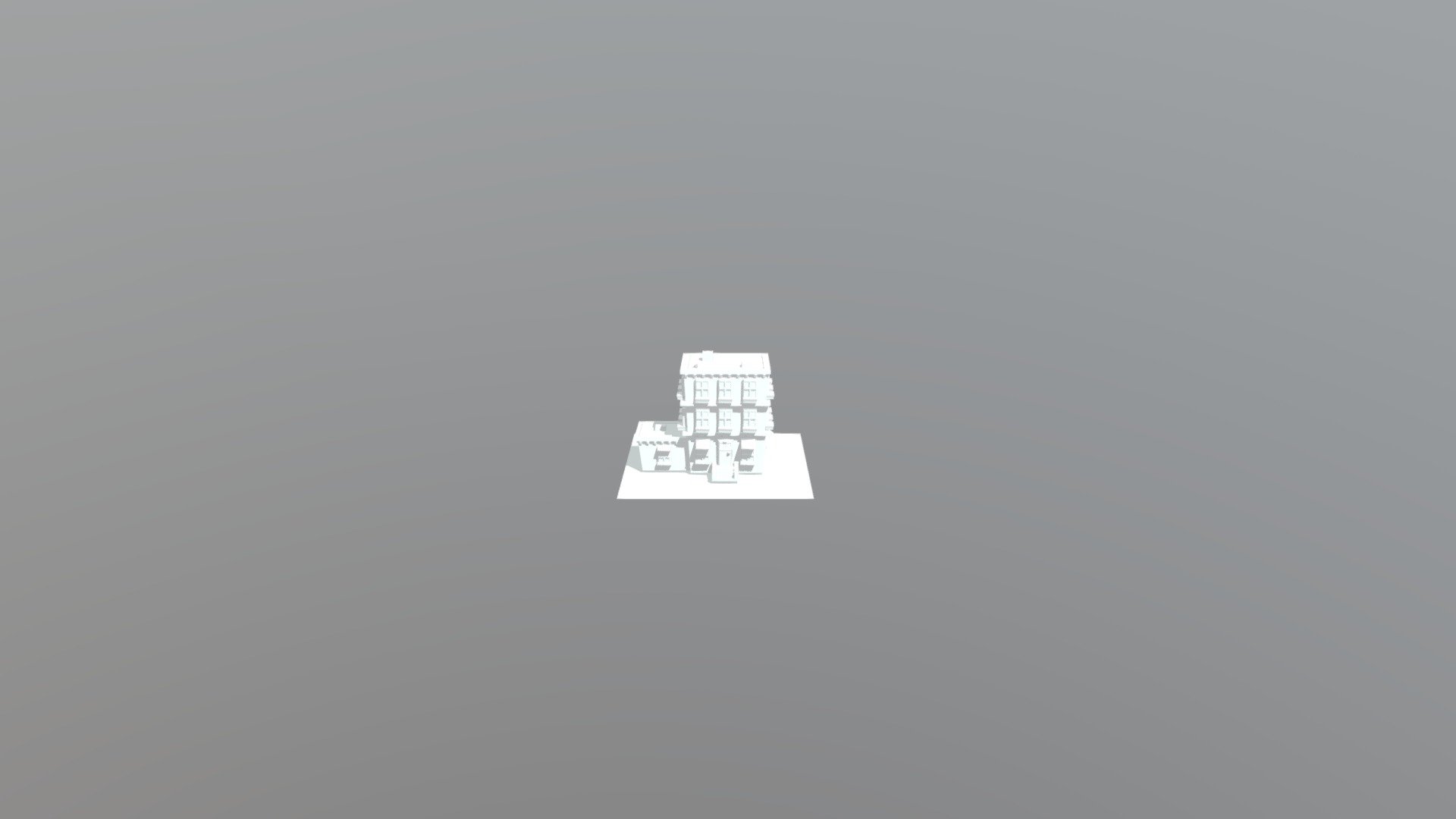 LowPoly 3D Cartoon Style Apartment Building - 3D model by CULT MEMBER ...