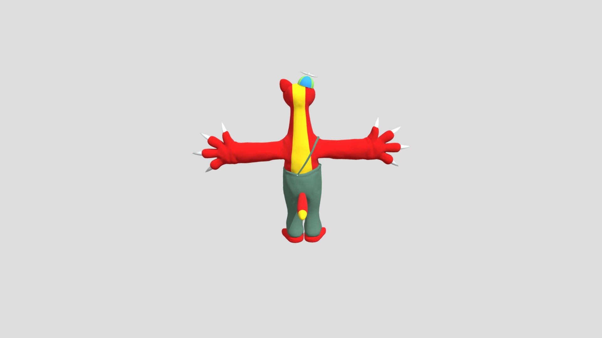 Willy weasel willy wonderland model by DOM - Download Free 3D model by ...