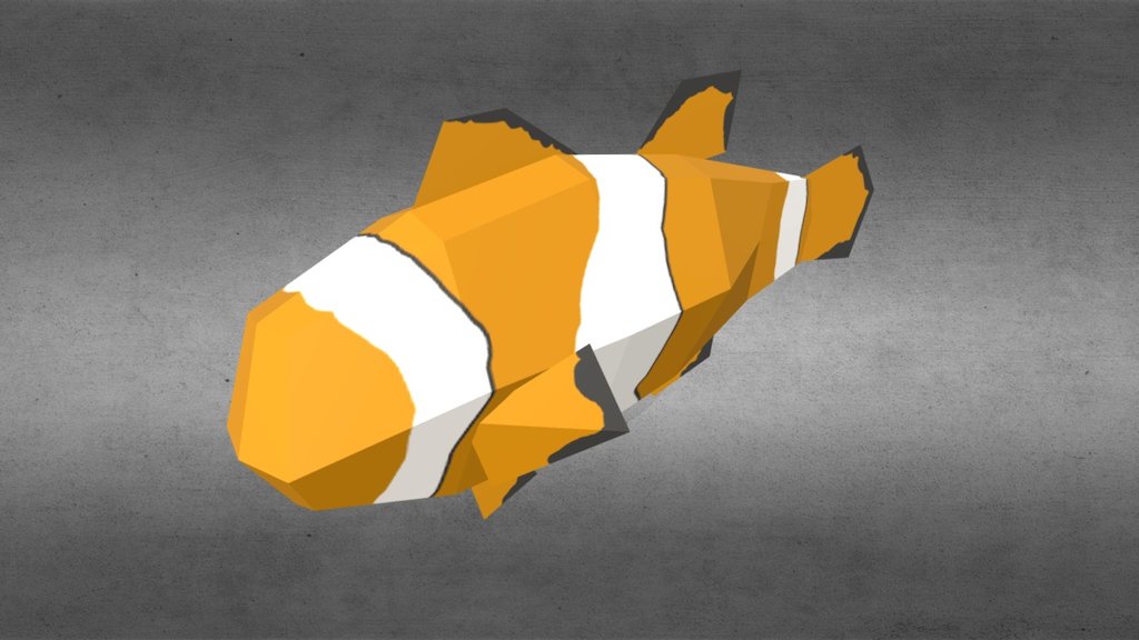 Clown Fish - 3D model by Andrew Sundeen (@fractalcactus) [4576092 ...