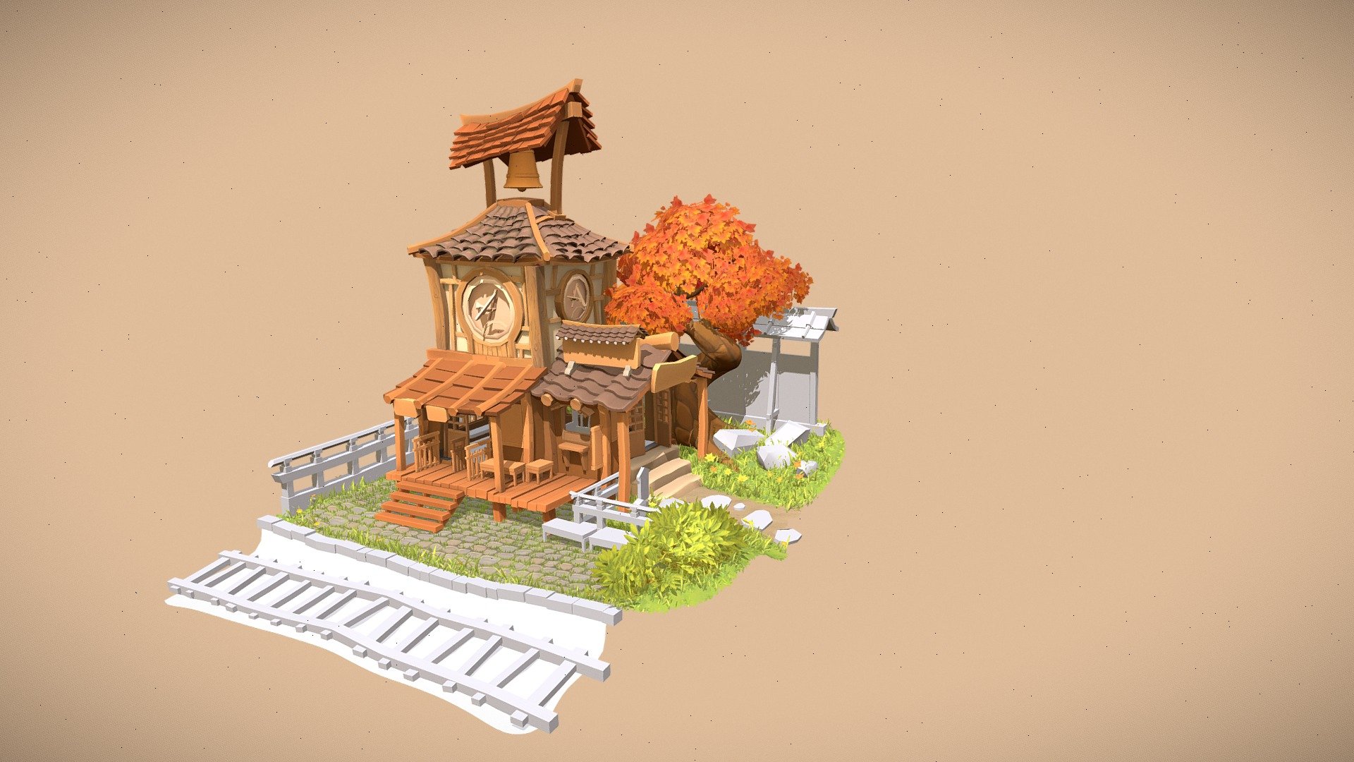 Station_Export_12 - 3D model by Enzo LK (@EnzoLK) [4577087] - Sketchfab