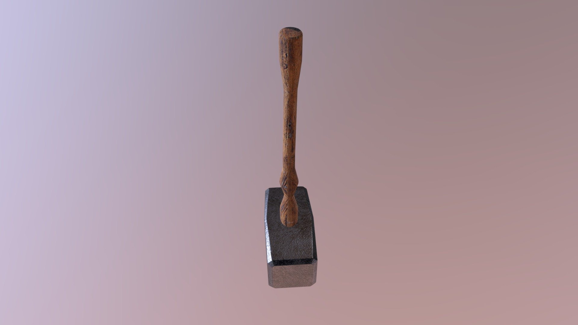 BlackSmith's hammer - 3D model by dlaury [4577393] - Sketchfab