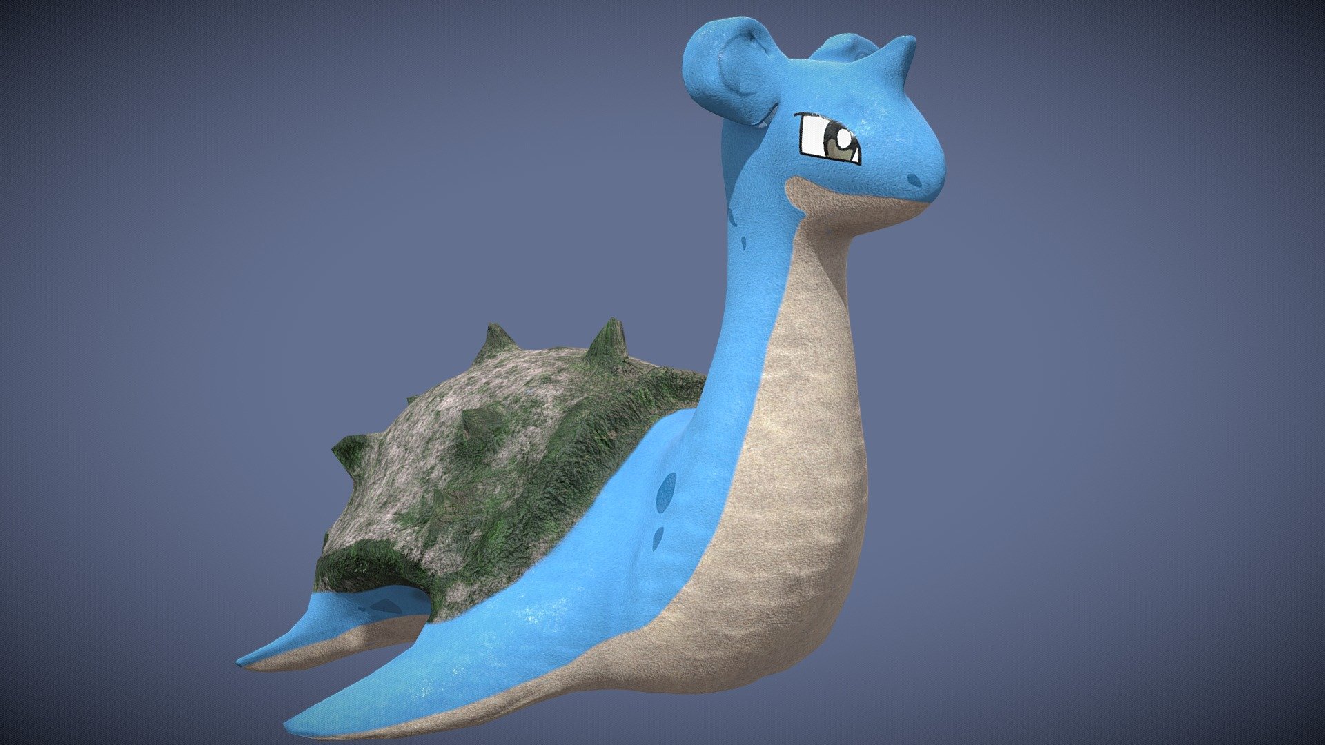 Lapras - Pokémon - 3D model by AndresMora1 [457873e] - Sketchfab