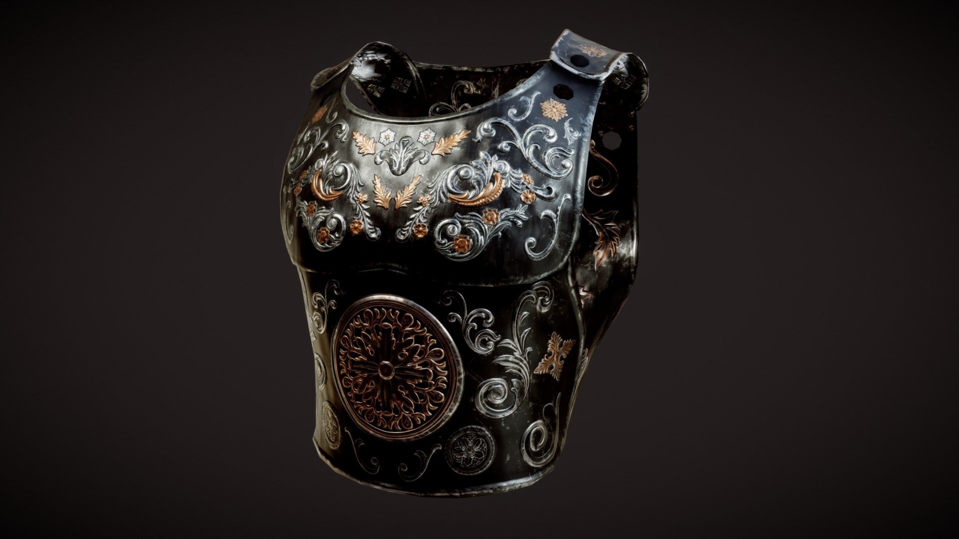 Complete chest armor - 3D model by alejandromaya (@amaya222) [4579c49 ...