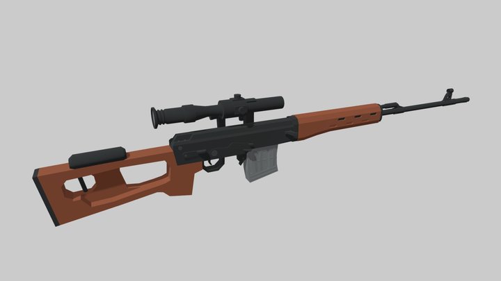 Dragunov 3D models - Sketchfab