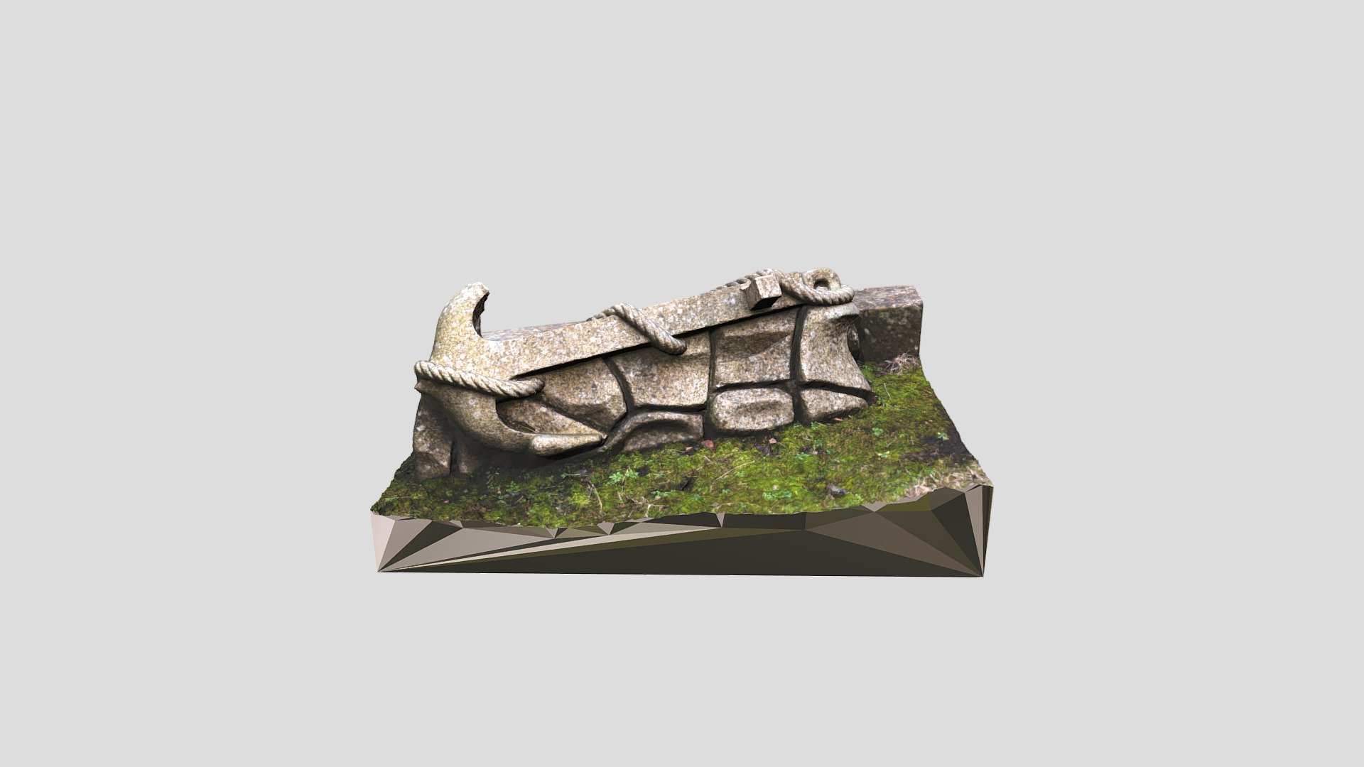 Glasgow Necropolis Anchor Gravestone - Download Free 3D model by teachingtechie [457bcdf ...