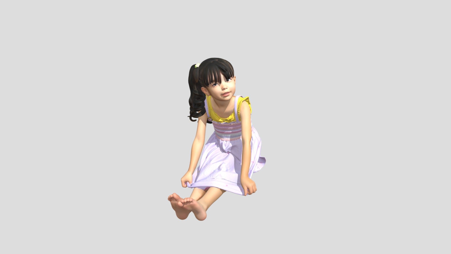 Lavender Dress Daydream - 3D model by Lang-Li-Ge-Lang-26 [457cb51 ...