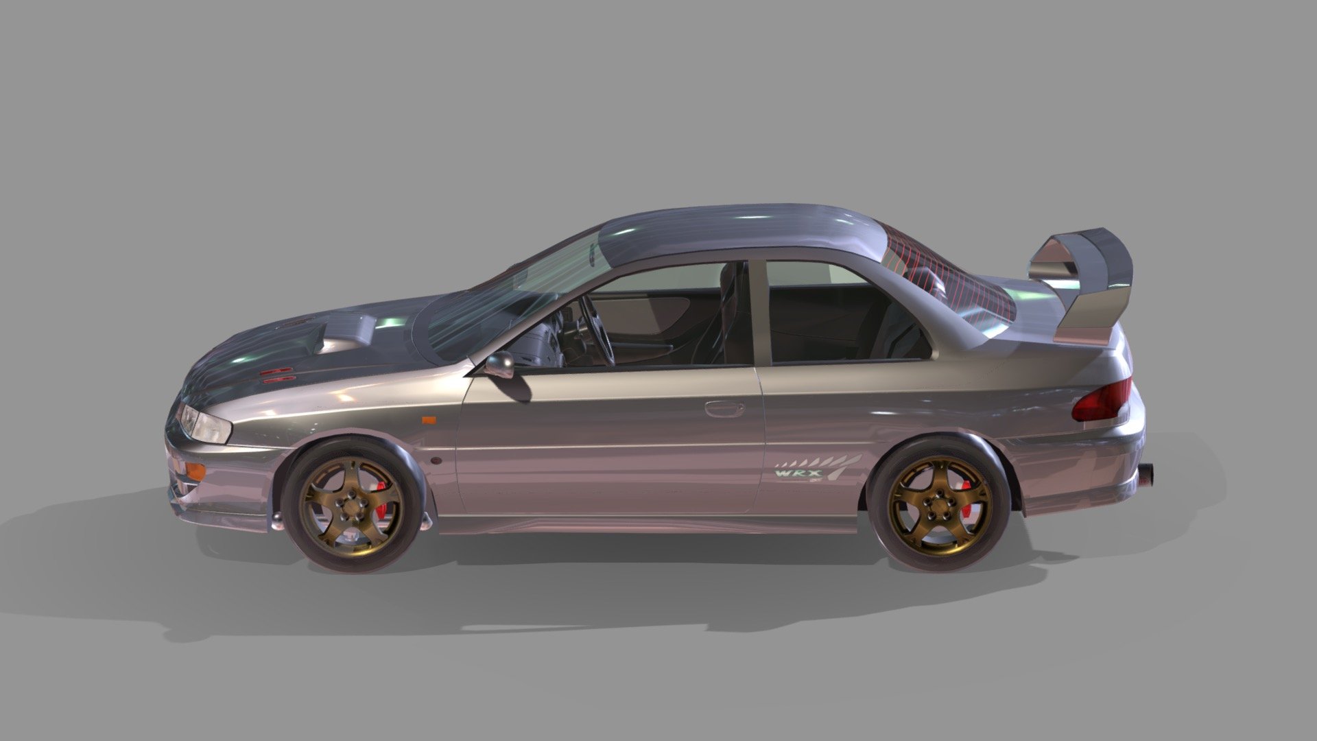 Subaru Impreza WRX STi Version VI (GC8) - Download Free 3D model by Mona x Supercars (@Car2022 ...