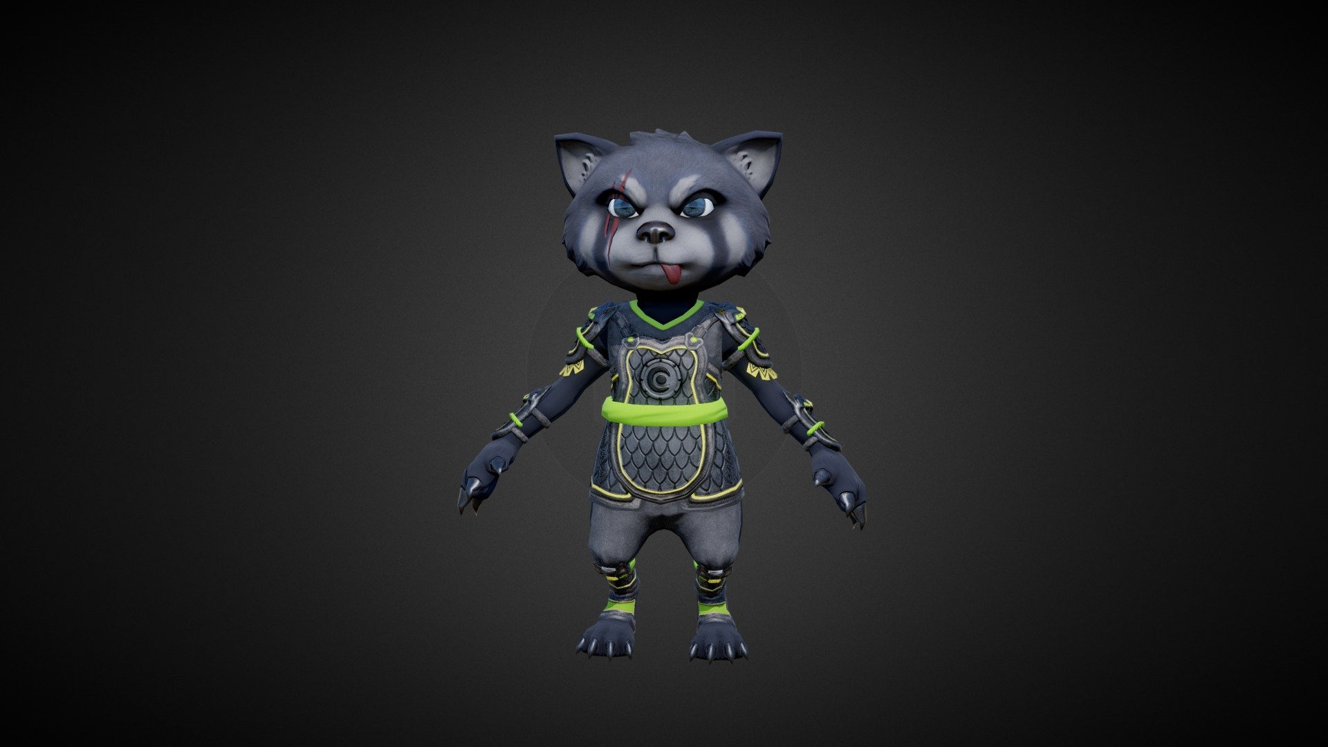 Kuma - Shadowmentor - 3D model by Augmentors [457fc0c] - Sketchfab