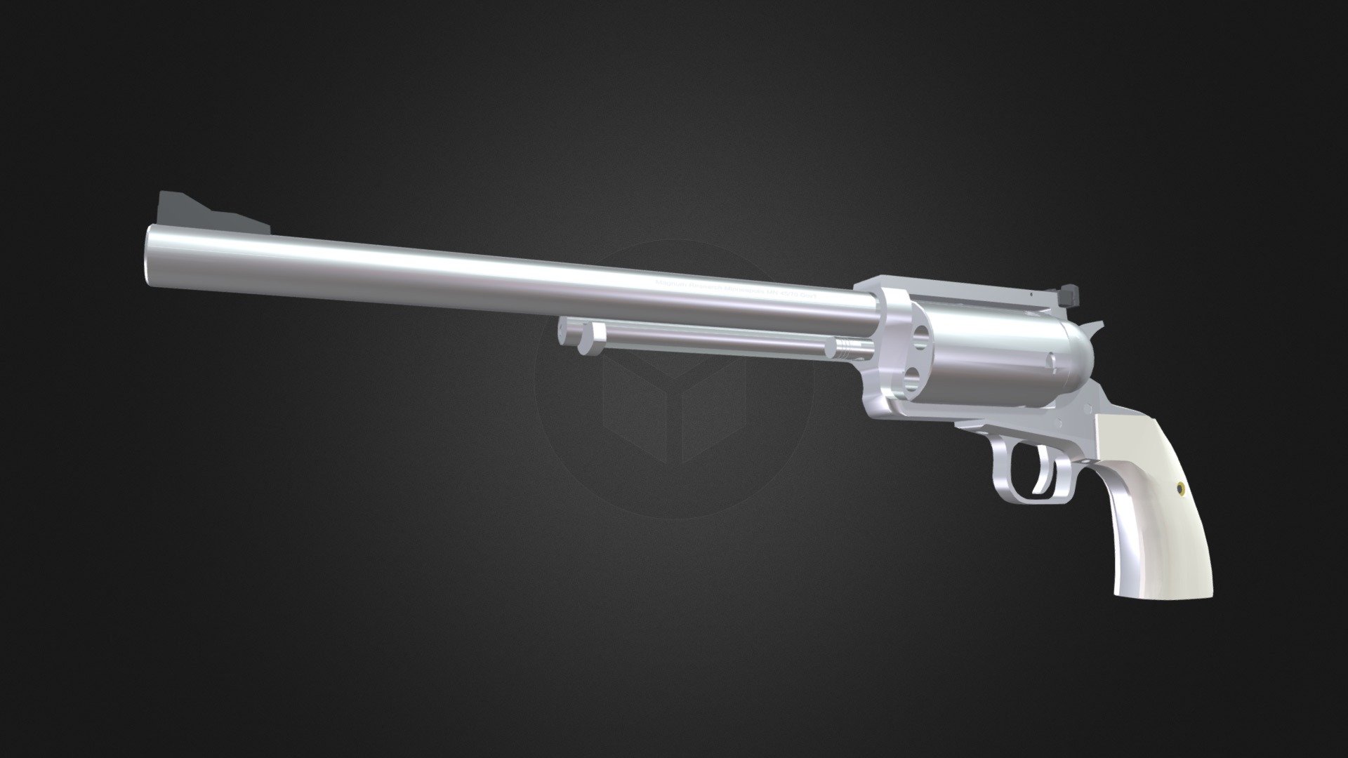 Magnum Research BFR .45/70 Gov't - 3D model by tendohcool [457fef7 ...