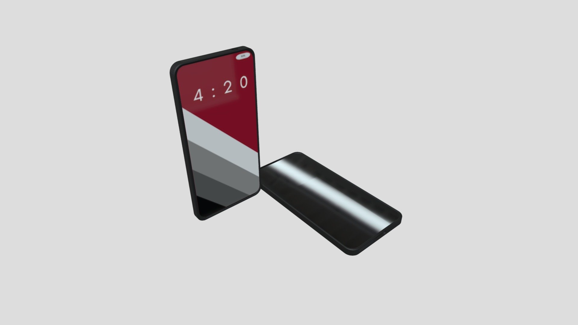 Simple phone - Download Free 3D model by Night Raven (@simakovs05 ...