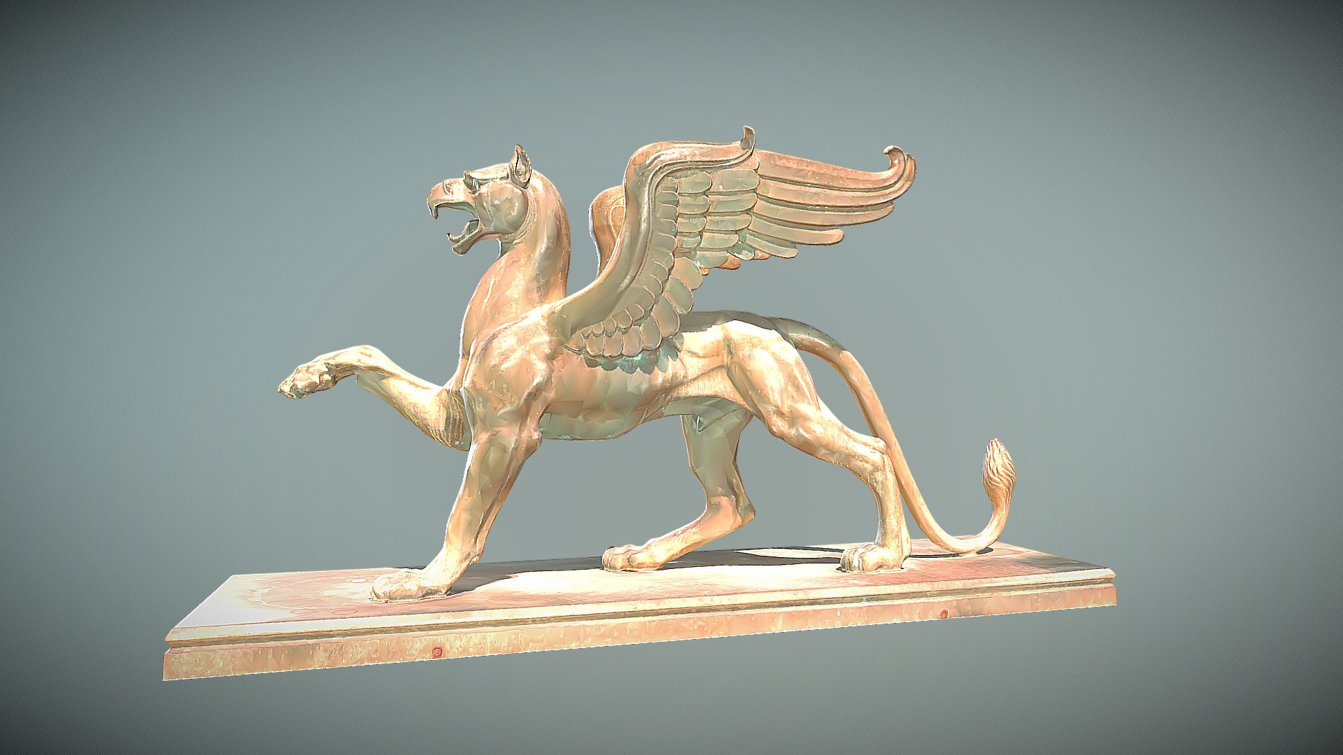 greif branitz low - 3D model by gussbronze [45834bc] - Sketchfab